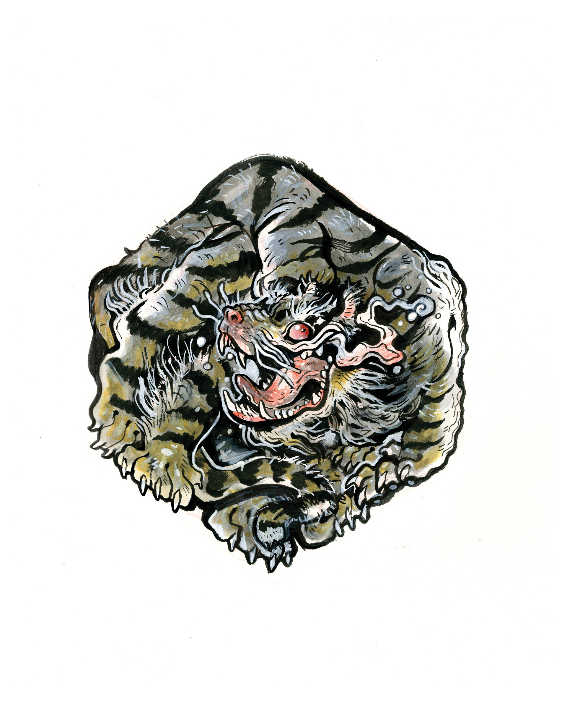 ArtStation - Tiger cube! Lightbox 2024