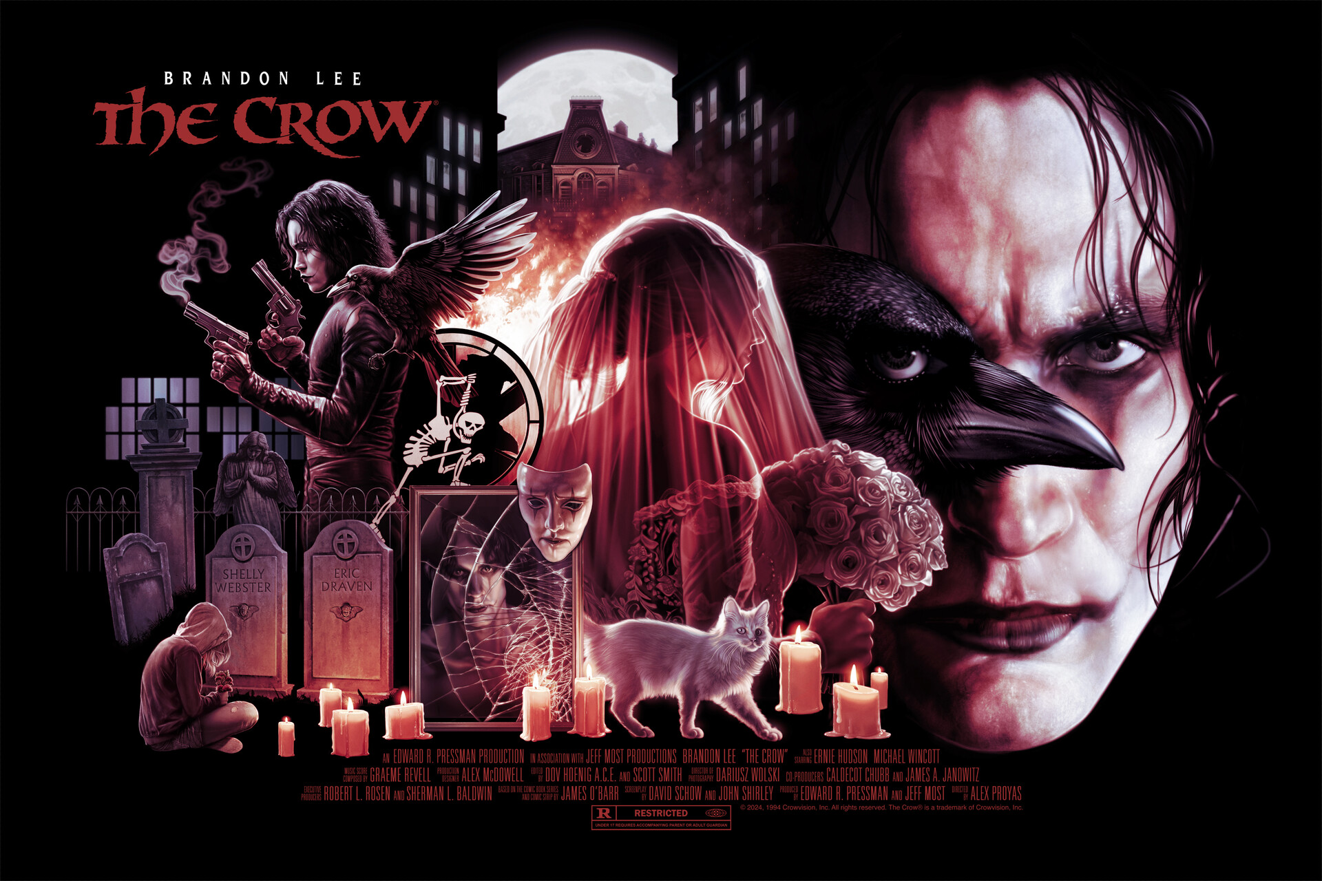 the crow 1994 wallpaper iphone