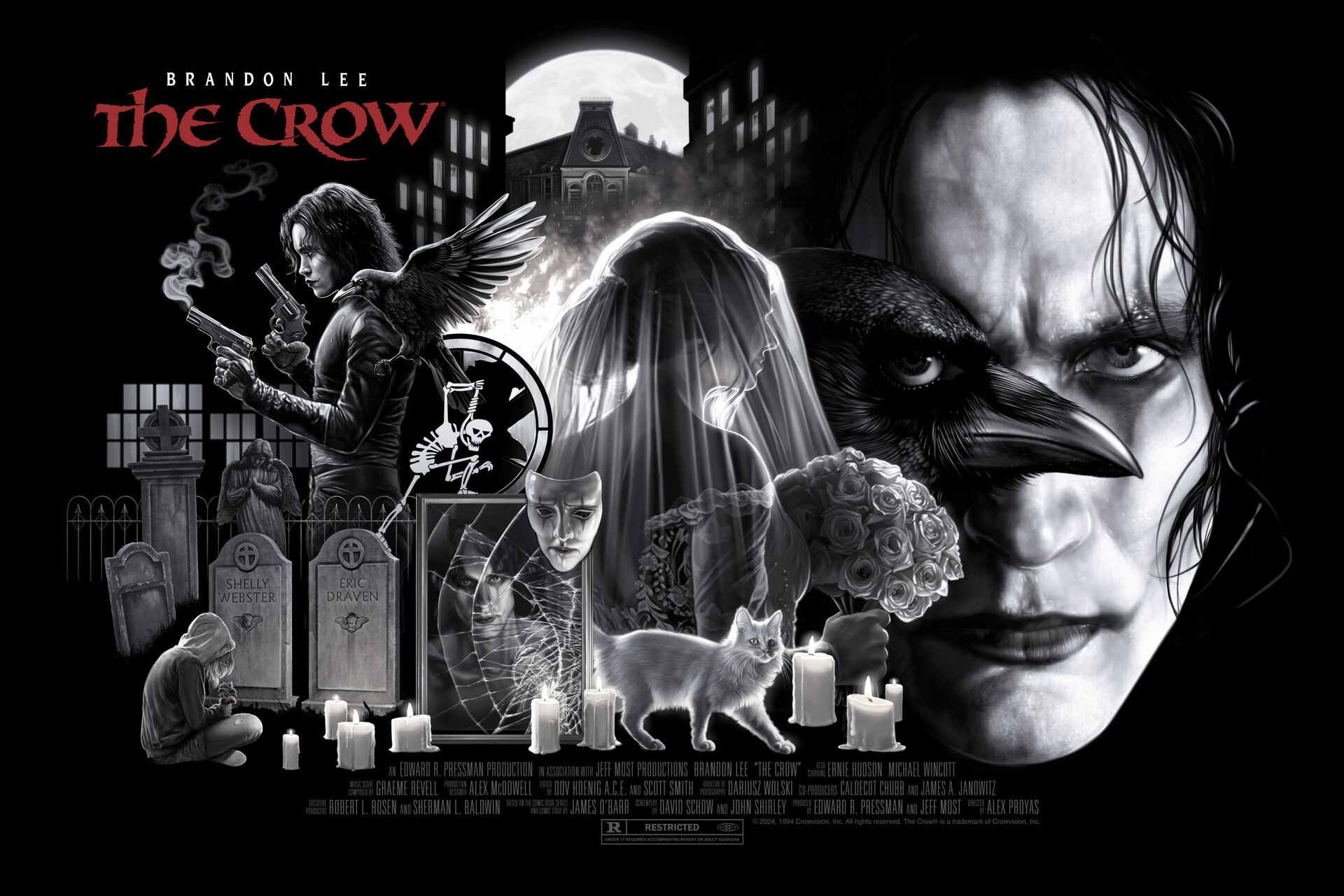 the crow 1994 wallpaper iphone