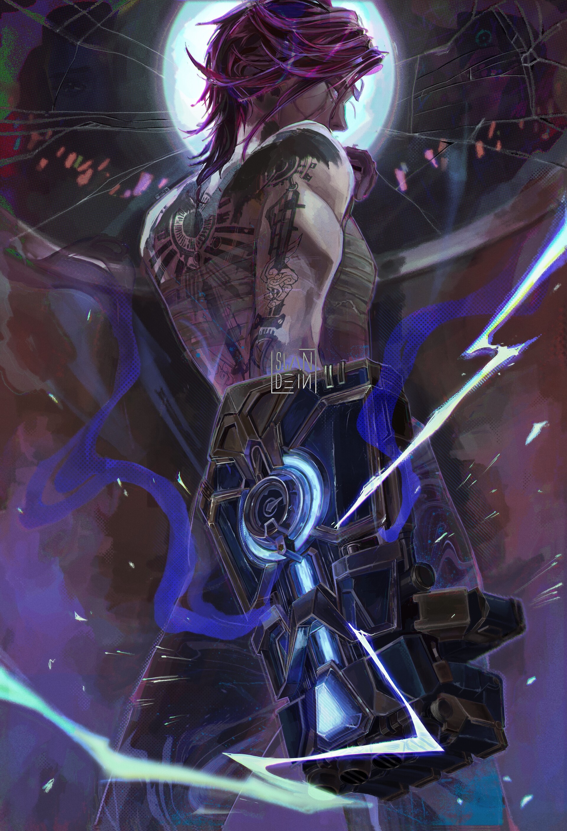 ArtStation - The wolf | Arcane Vi fanart