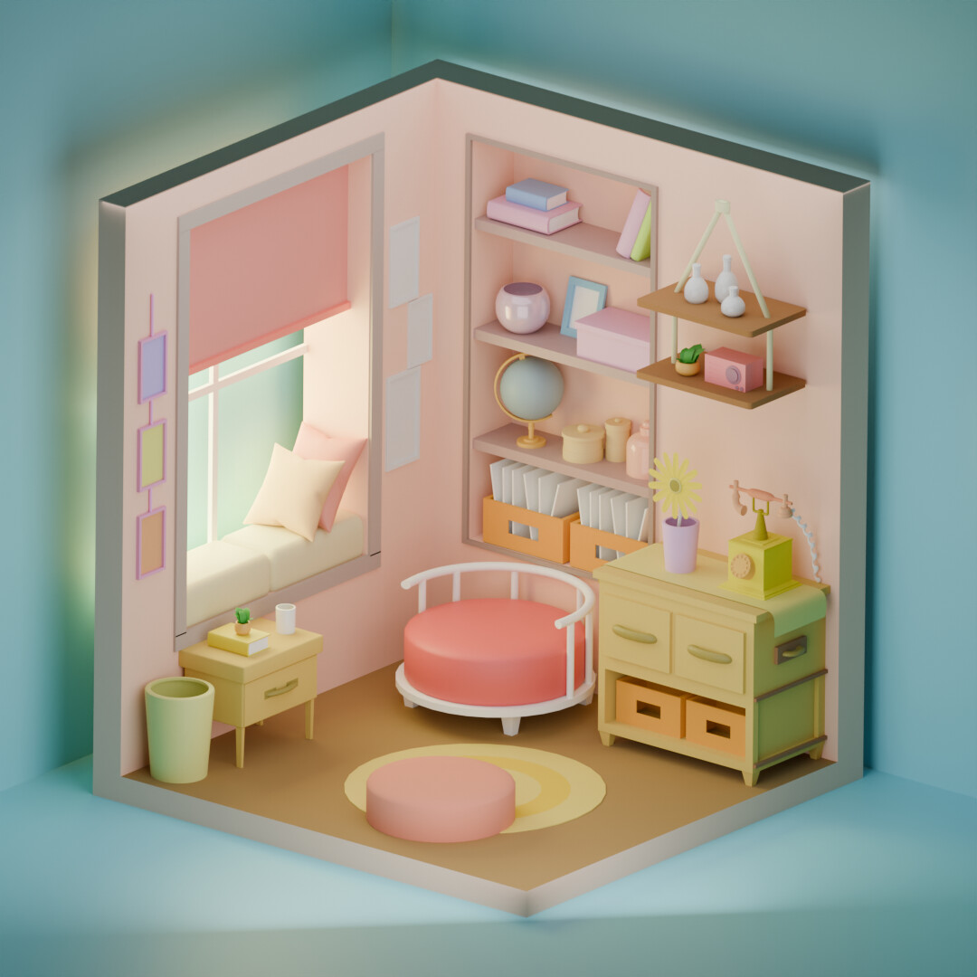 ArtStation - READING CORNER