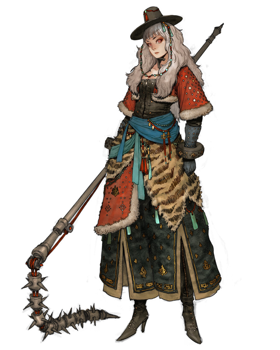 Kyoung Hwan Kim - 2Characters in 1Rough sketch