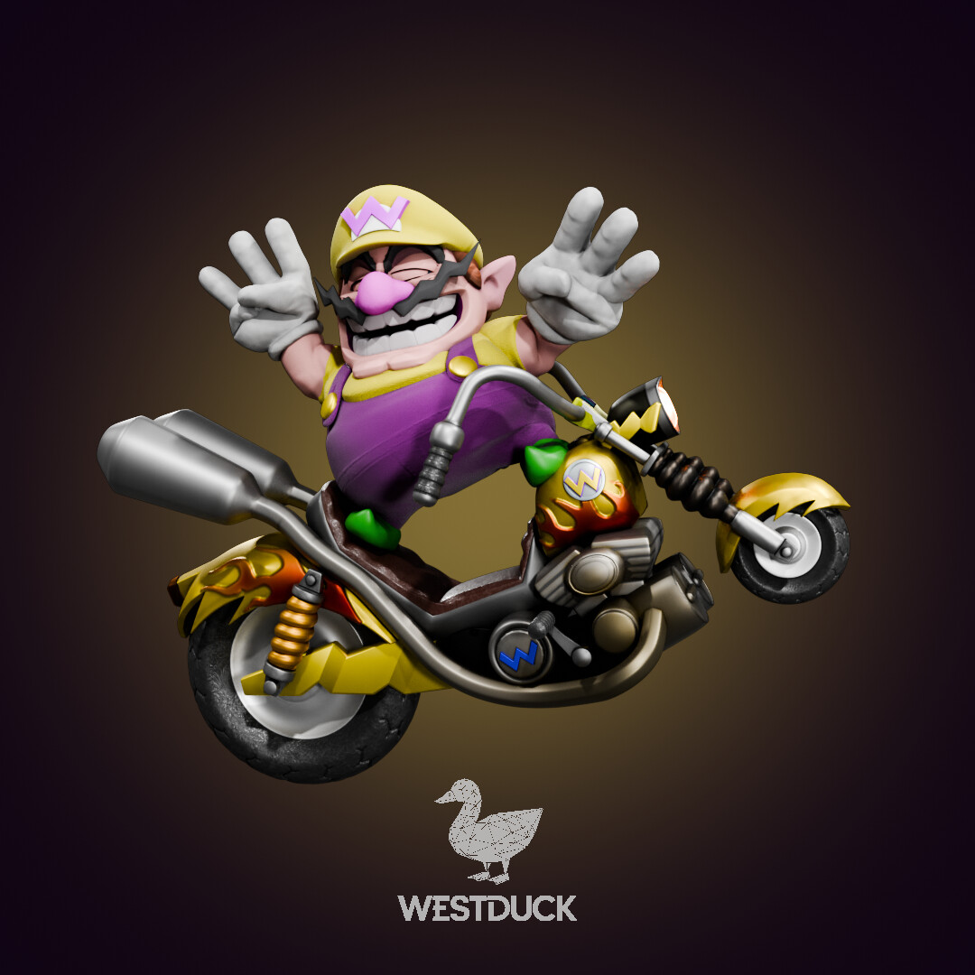 ArtStation - Wario