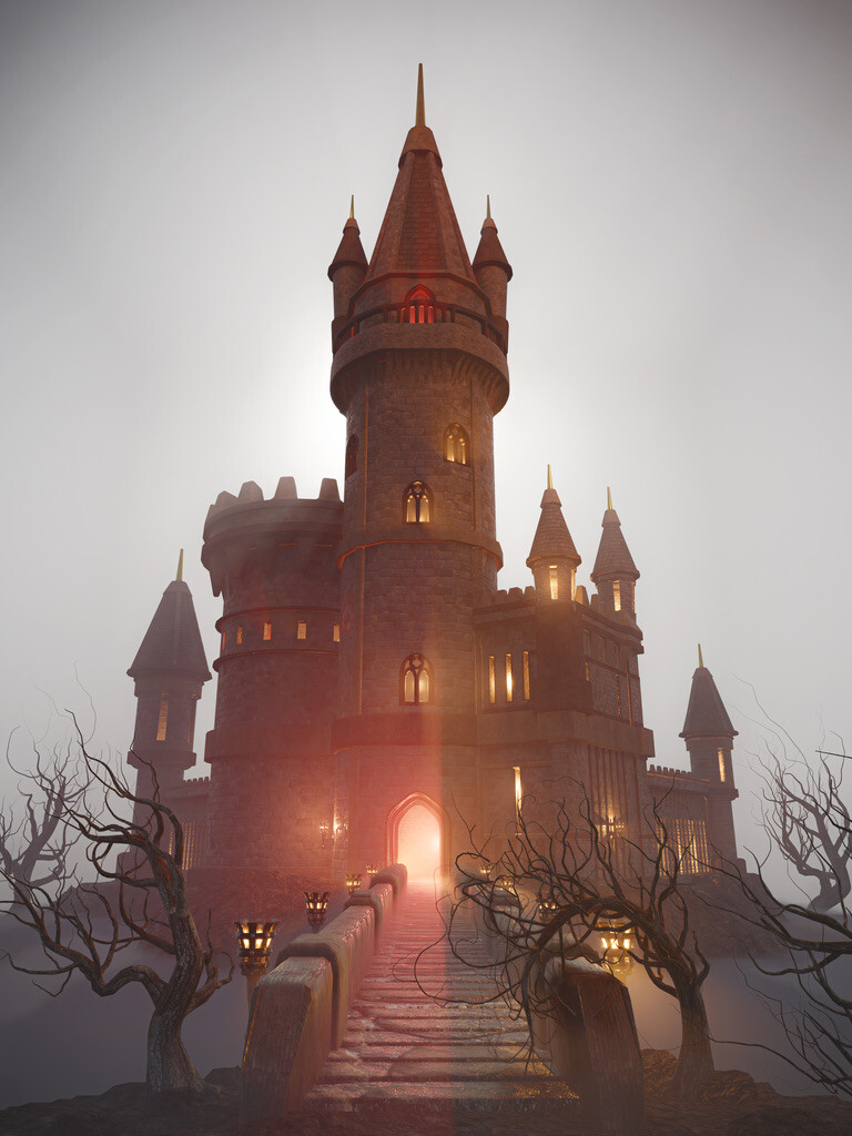 ArtStation - Chateau of Shadow-7/ The Enigma of Ages series.