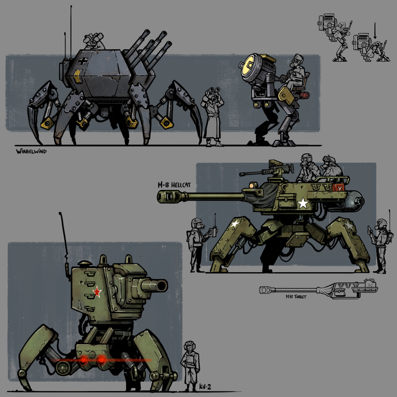 ArtStation - Diesel Tank Doodle