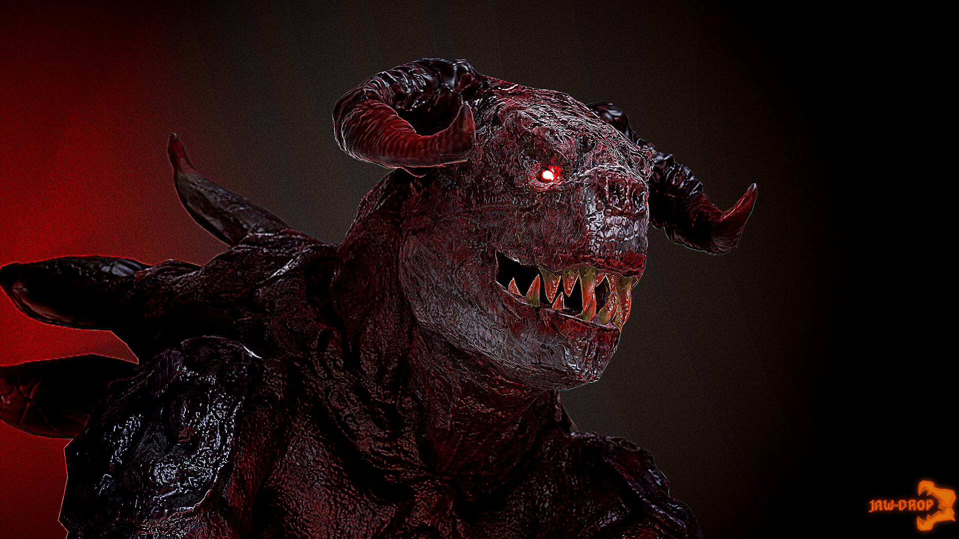 ArtStation - Red Reaper the Deathclaw