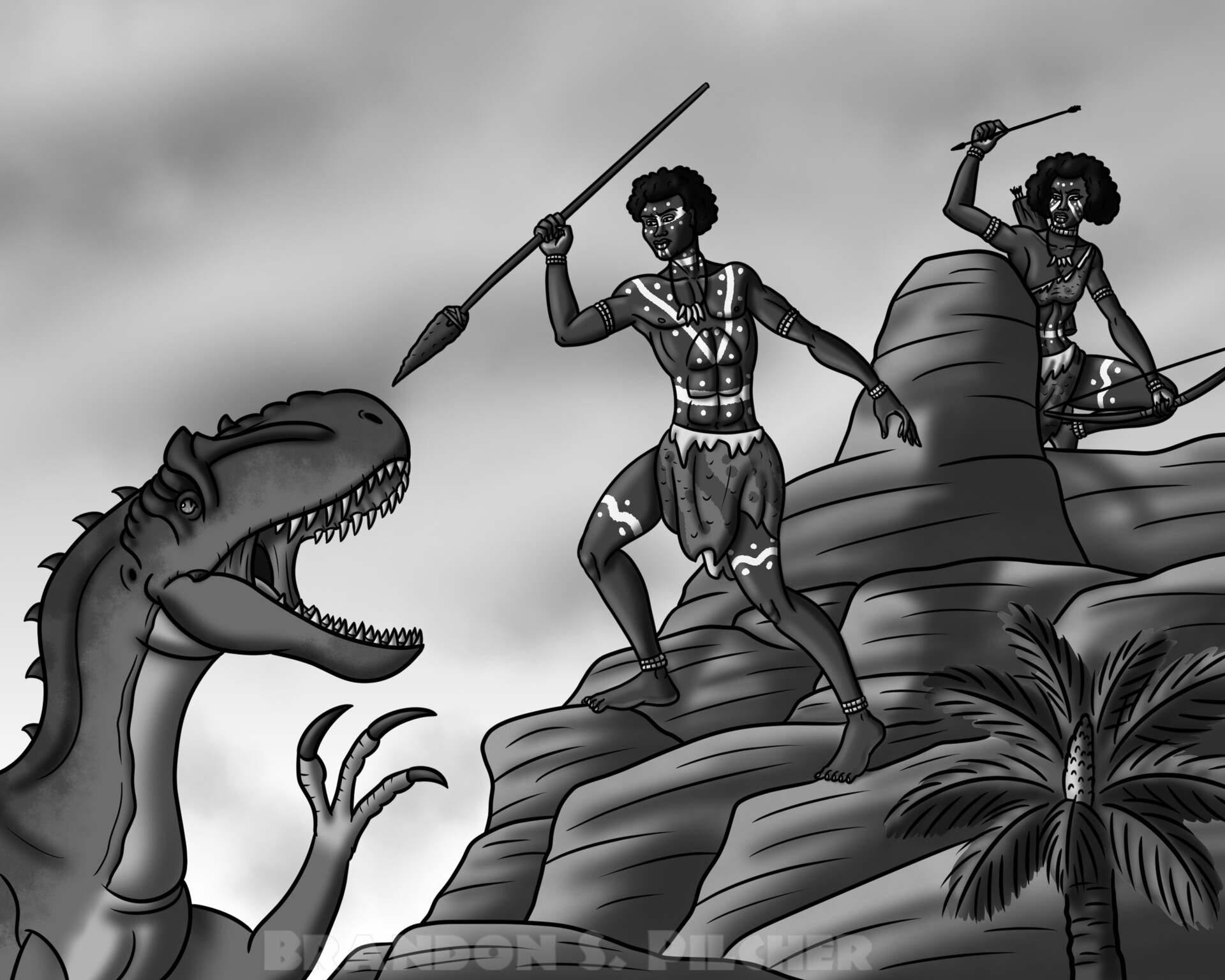 ArtStation - Clash on the Cliffs