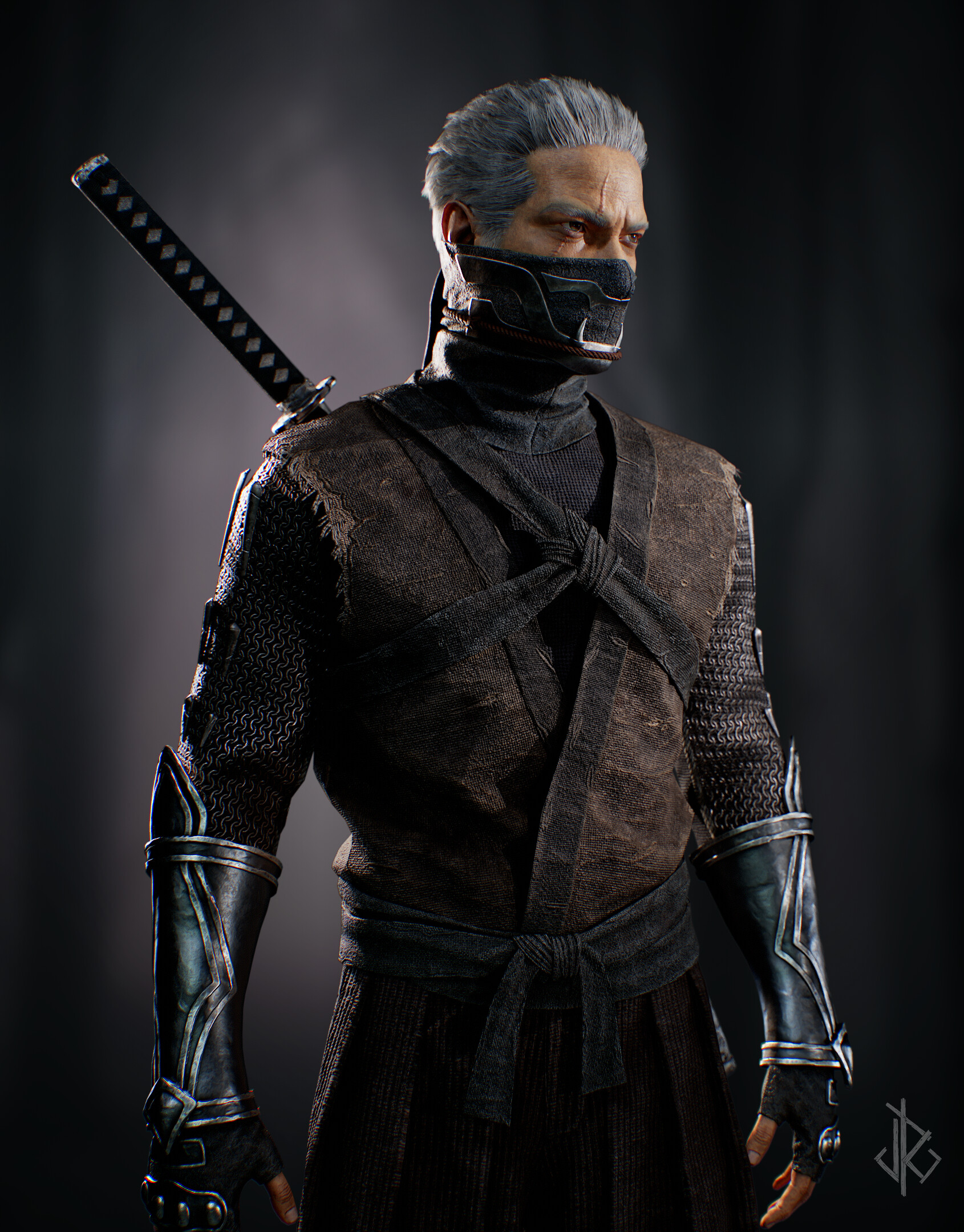 John Raven Gamo - Tenchu Remake - Rikimaru