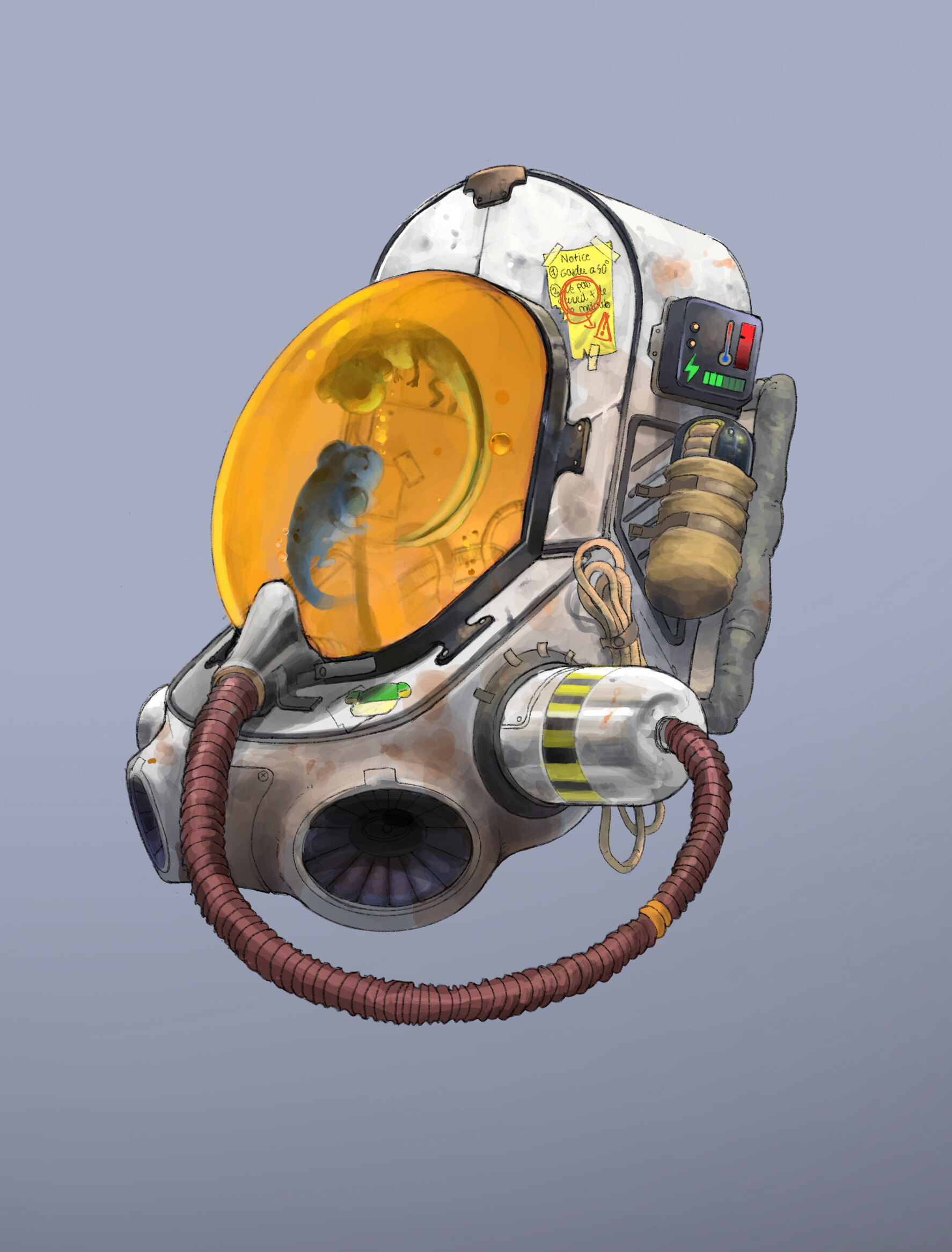 ArtStation - Alien incubation bag