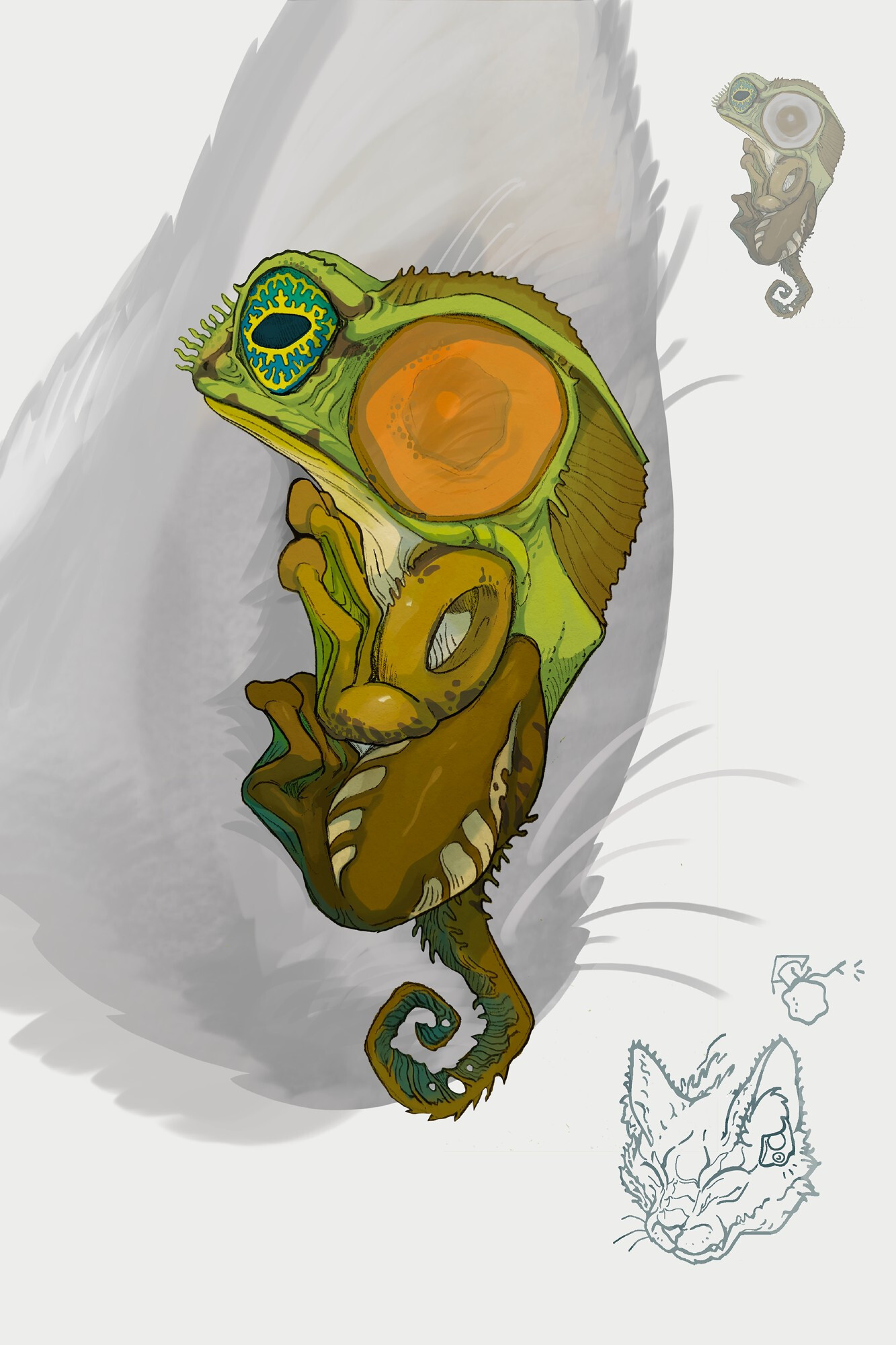 ArtStation - Creature doodle4