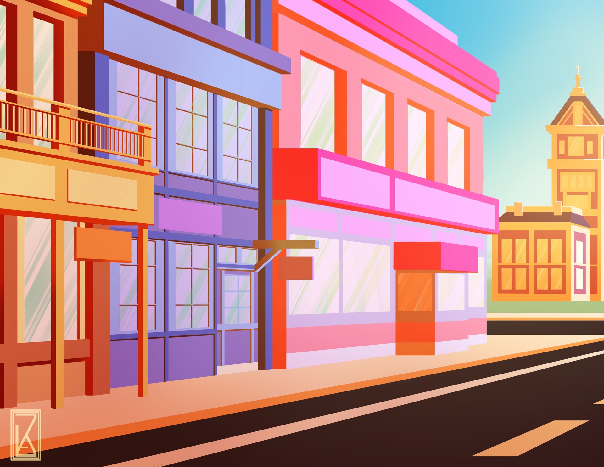 ArtStation - Main Street