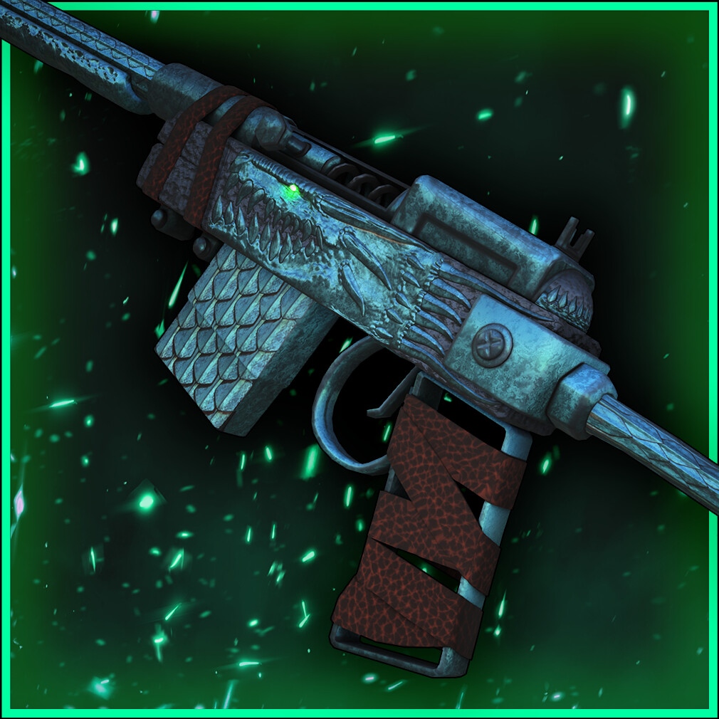 ArtStation - Jade Beast SAR (RUST SKIN)