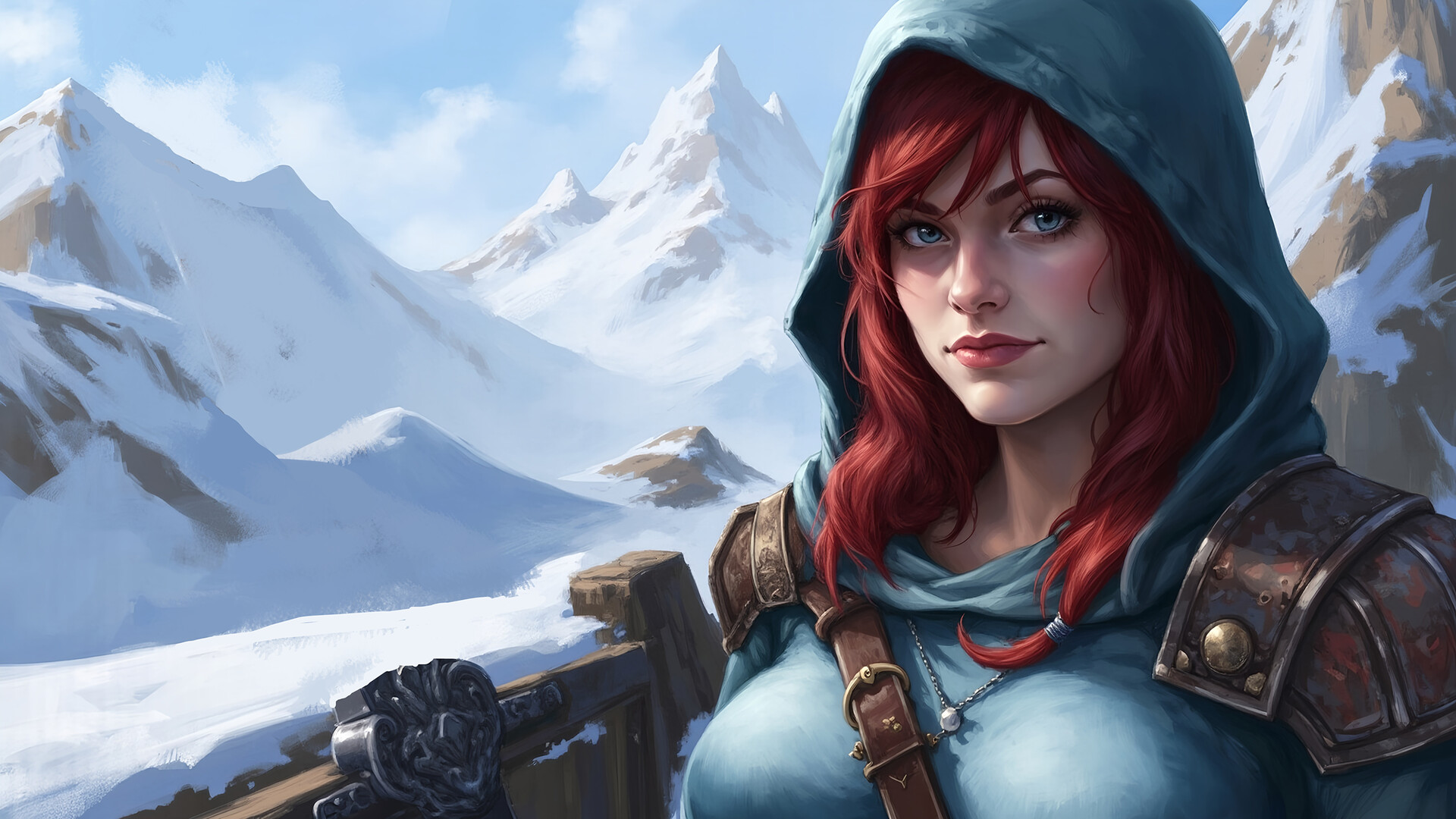 ArtStation - Snow warrior