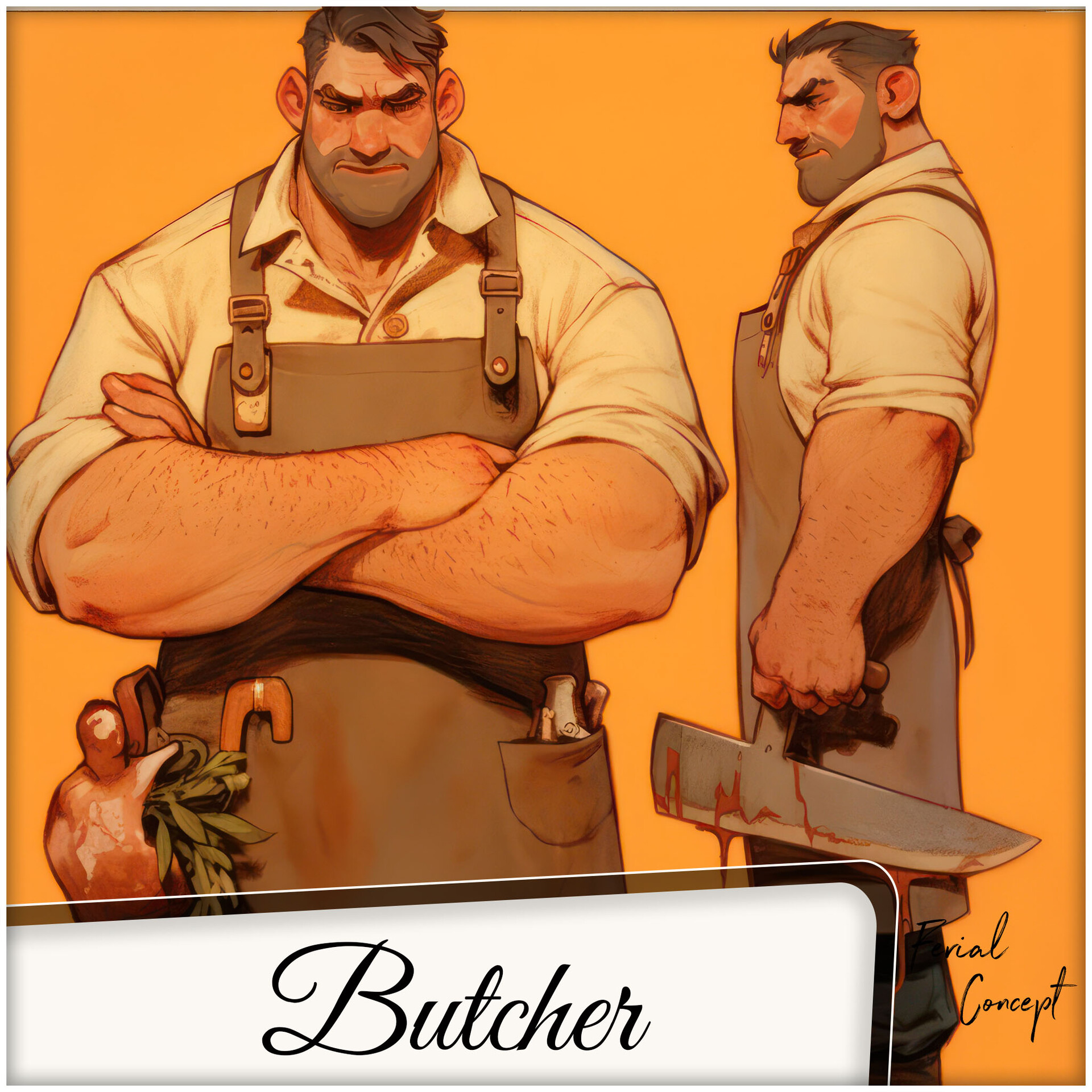 ArtStation - 🔹200 Butcher - Cartoon Character Reference Image Pack v.90 ...