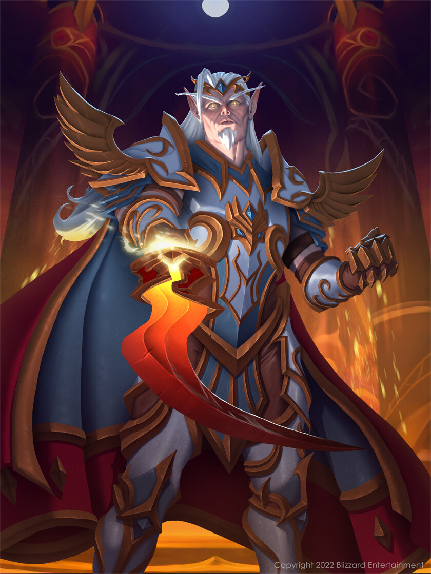 ArtStation - Hearthstone - Anasterian Sunstrider