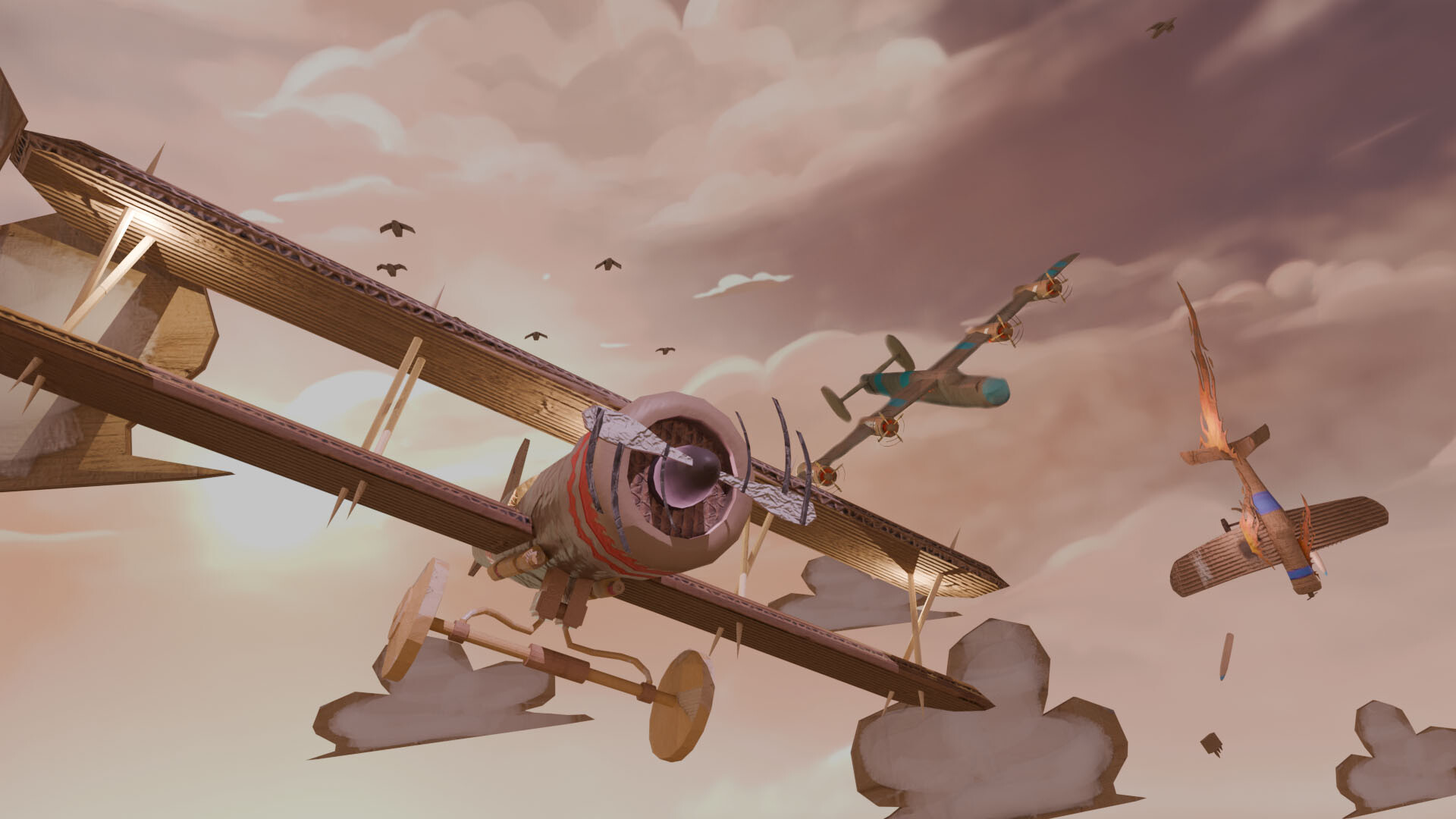 ArtStation - Cardboards planes