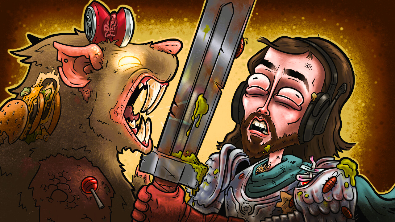 ArtStation - Asmongold and The Rat King