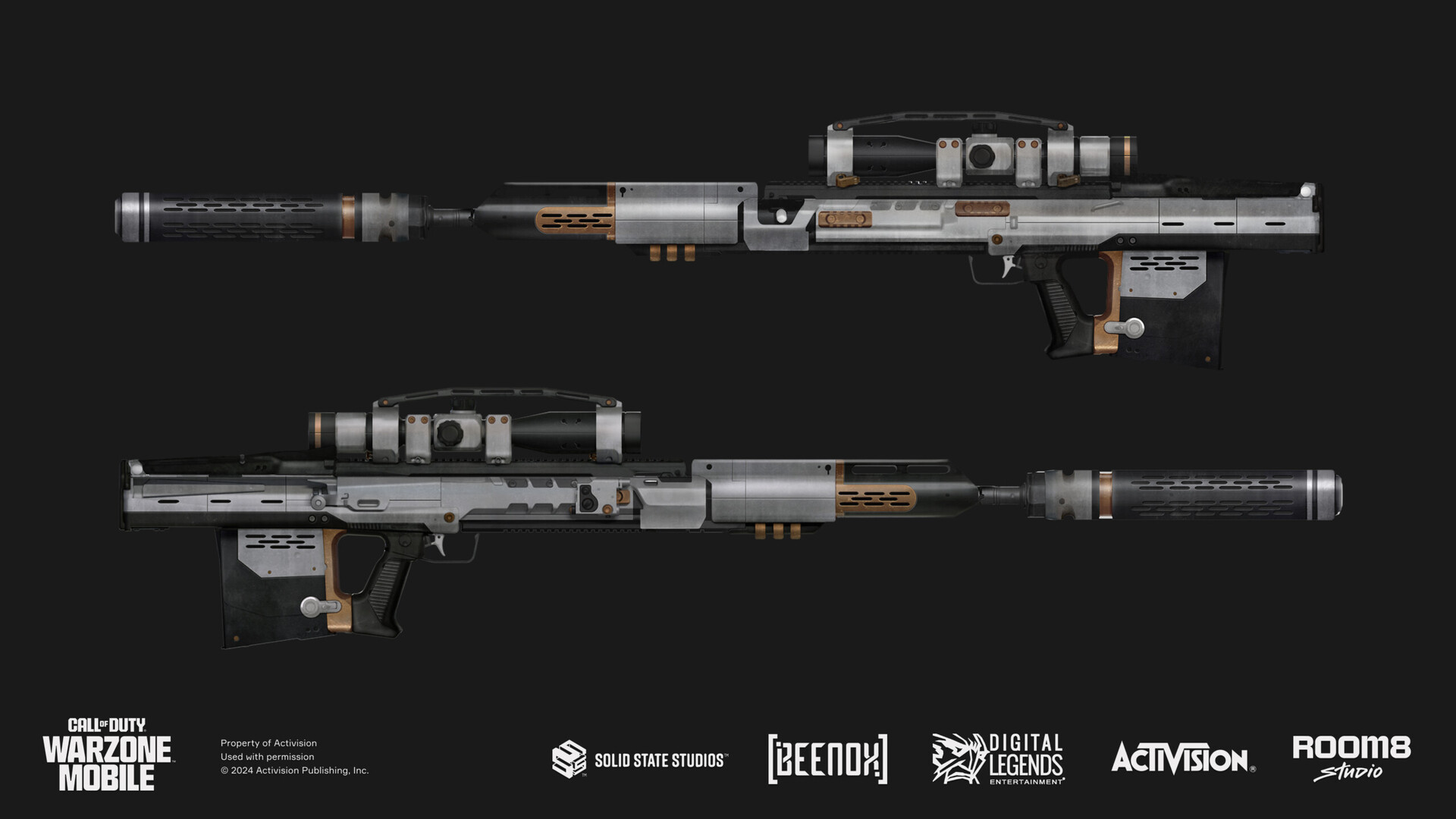 ArtStation - Weapon skin concept for Call of Duty: Warzone Mobile