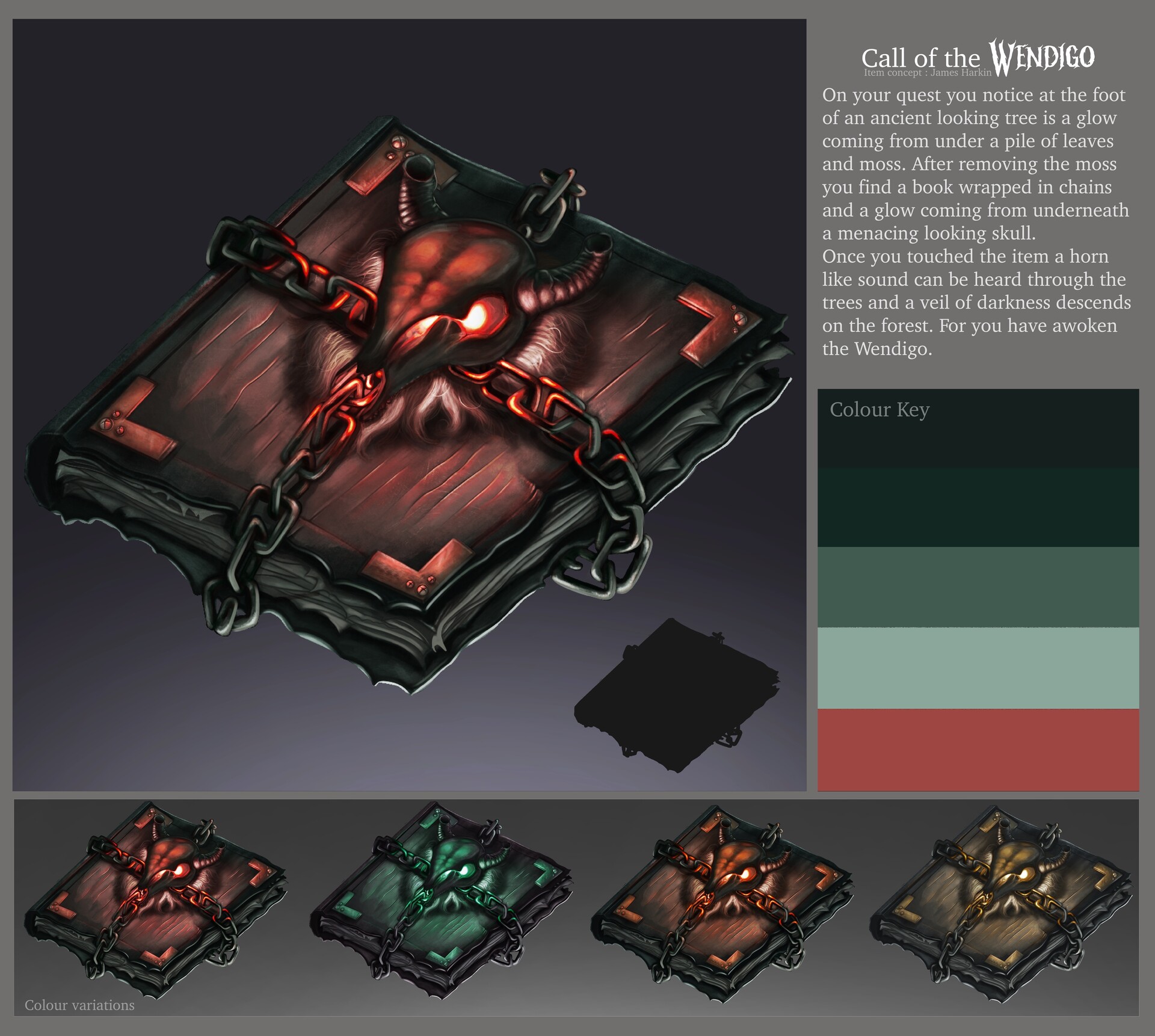 ArtStation - Call of the Wendigo