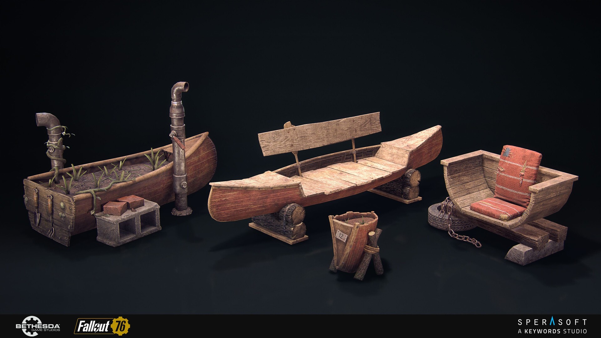 Sperasoft, a Keywords Studio - Fallout 76: Props