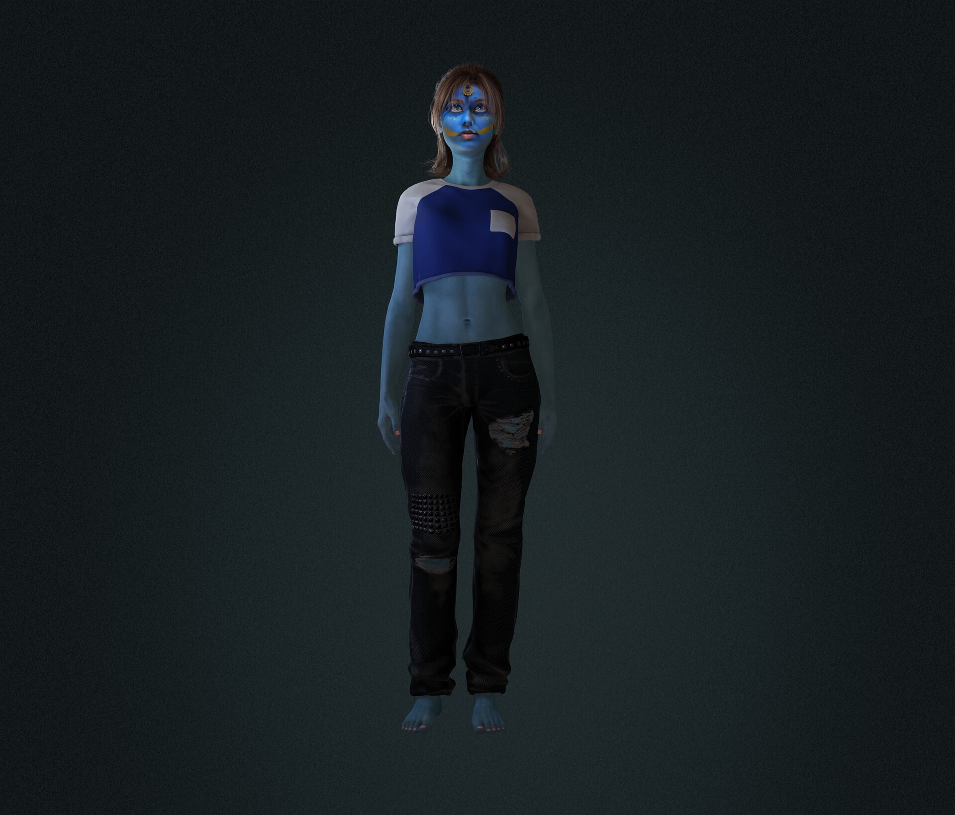 Archana Mishra | Portrait & Fine Art Artist - My First 3D Character