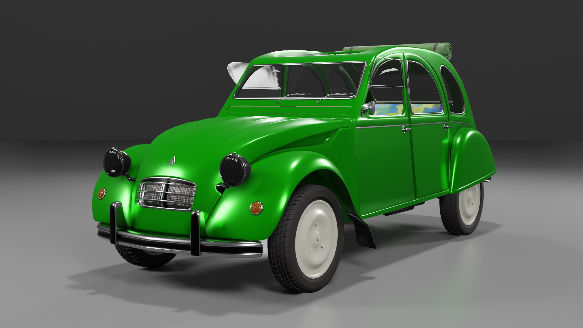 ArtStation - Family Citroen 2CV