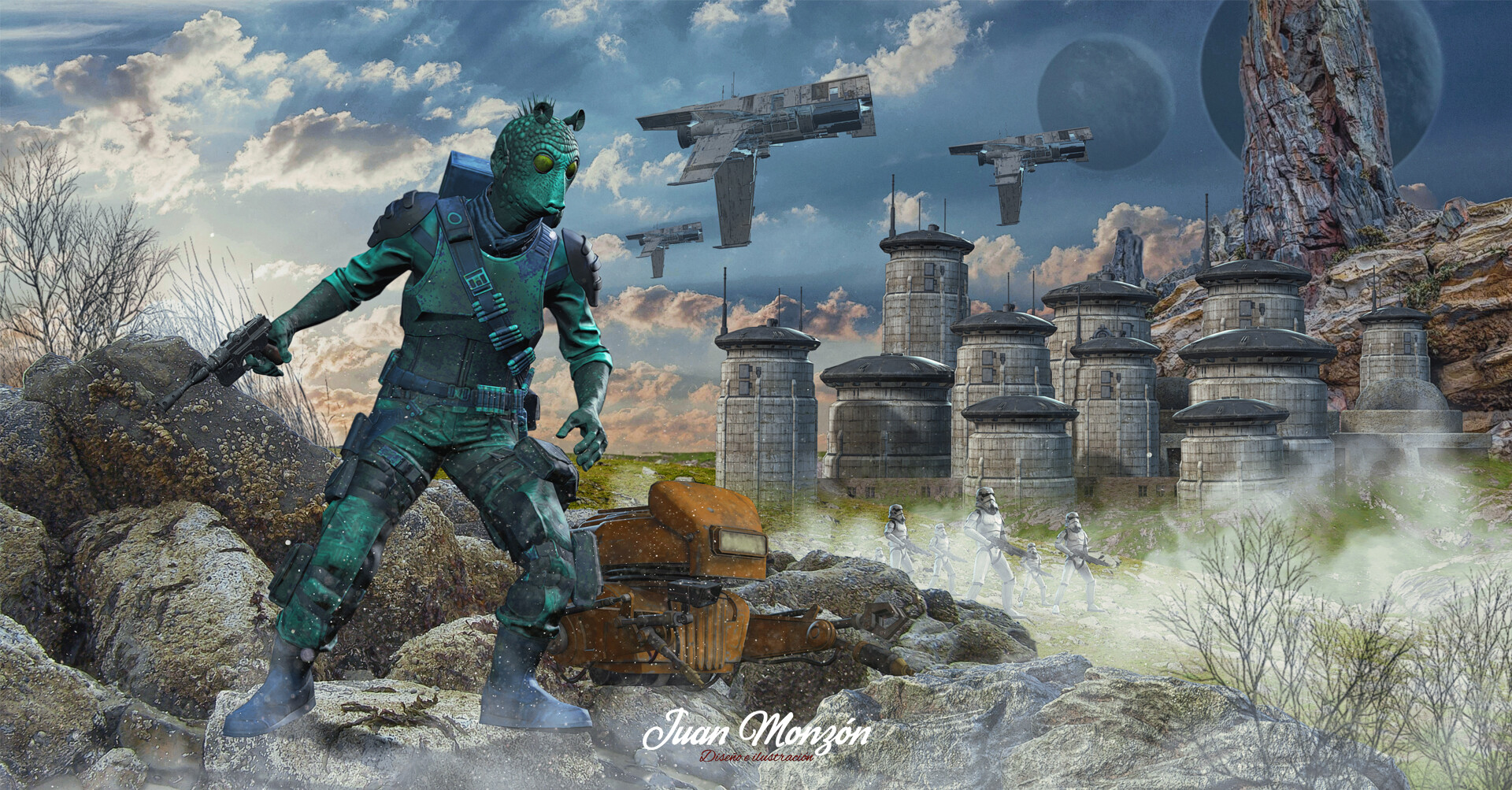 ArtStation - Star Wars : Pirate