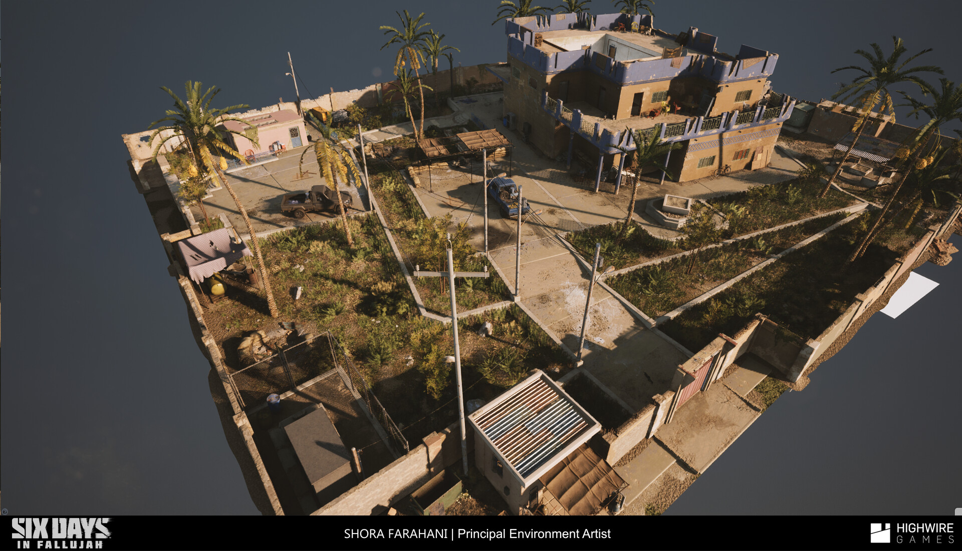 ArtStation - Six Days in Fallujah - Manor House Plot 02