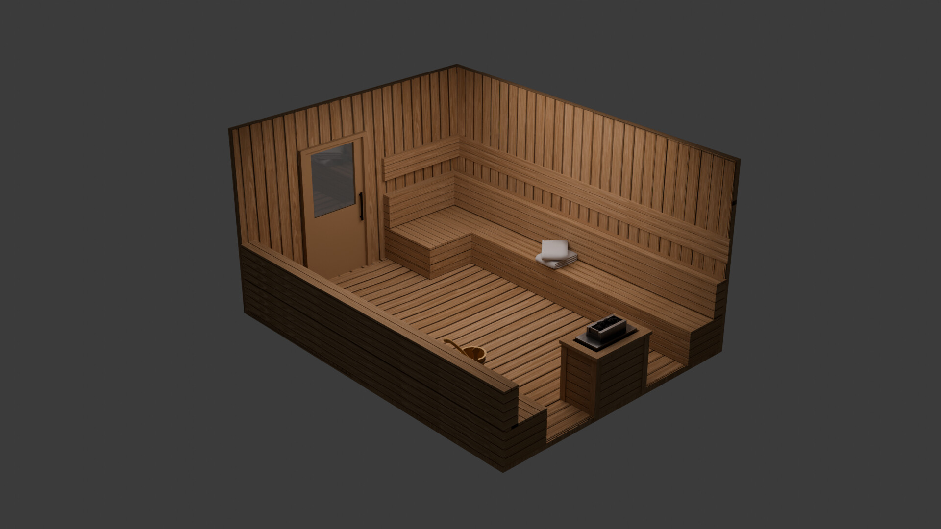 ArtStation - Japanese Sauna