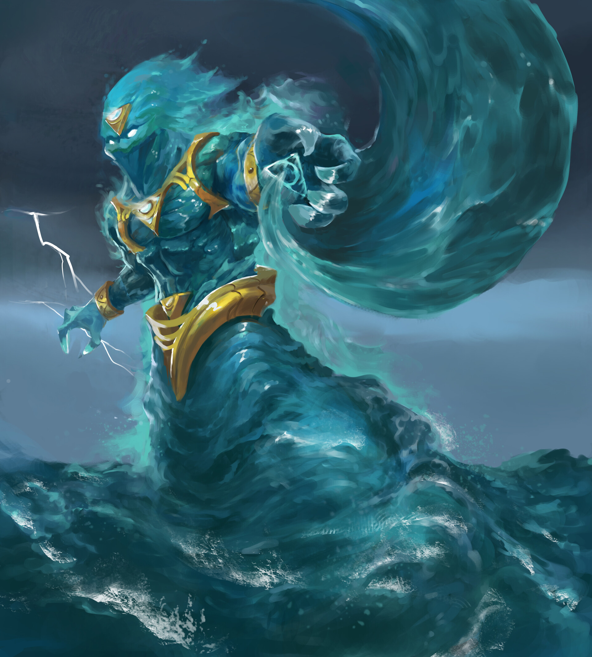 ArtStation - Water Elemental