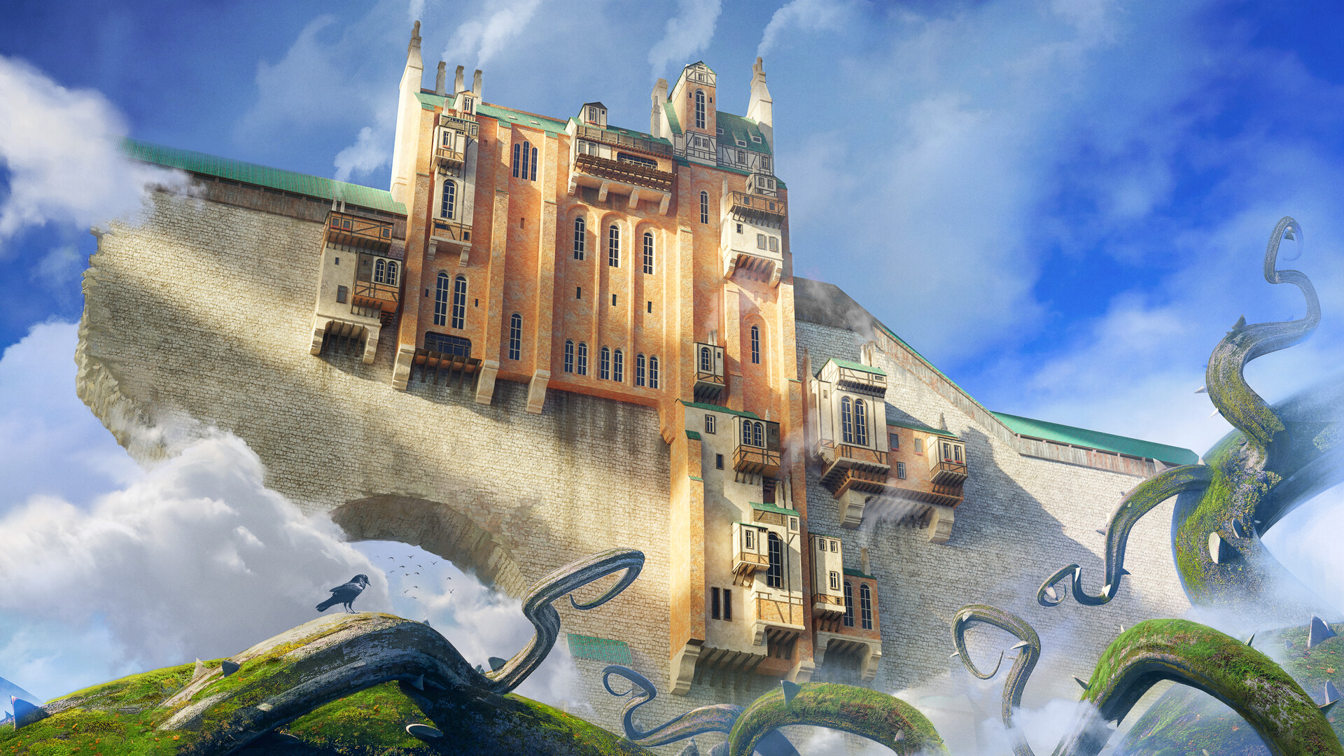 ArtStation - Fantasy Town