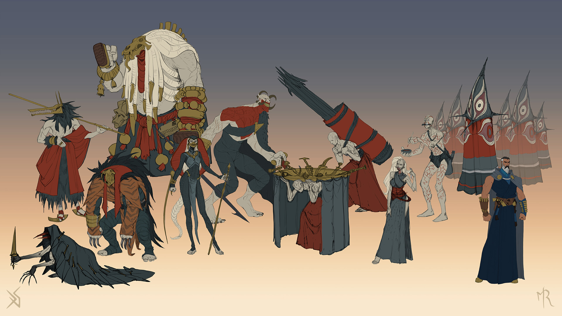 Matt Rhodes - DEAD gODS - The Hunter's Entourage