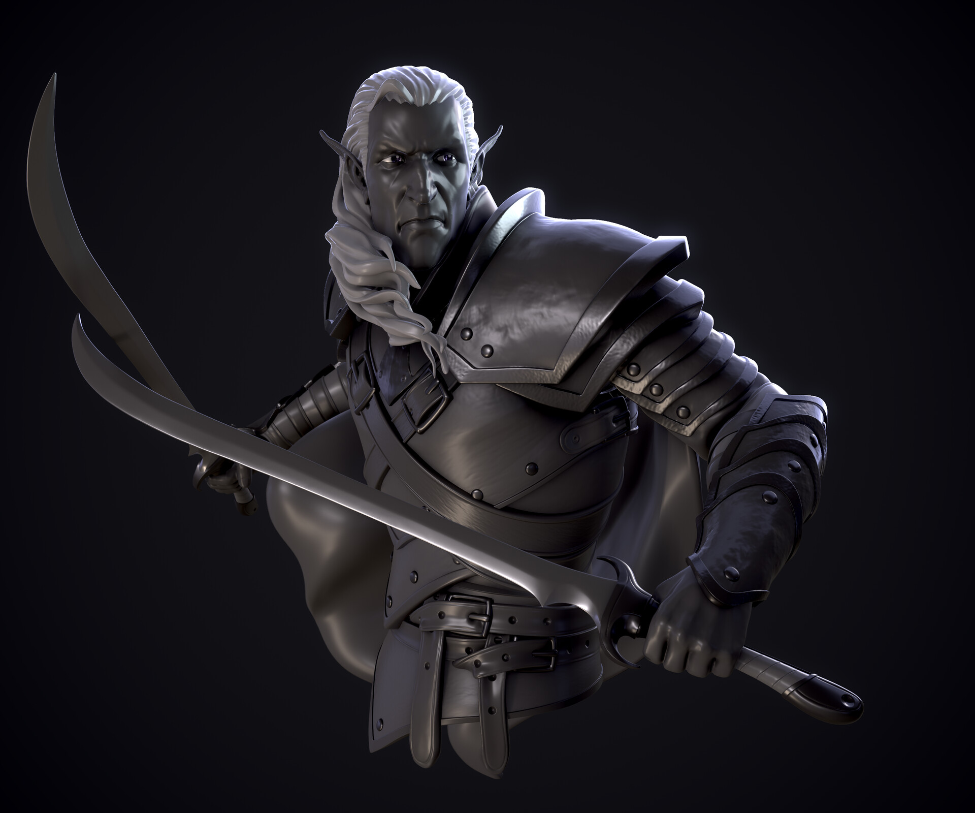 Daniel Rosa - Dark Elf bust