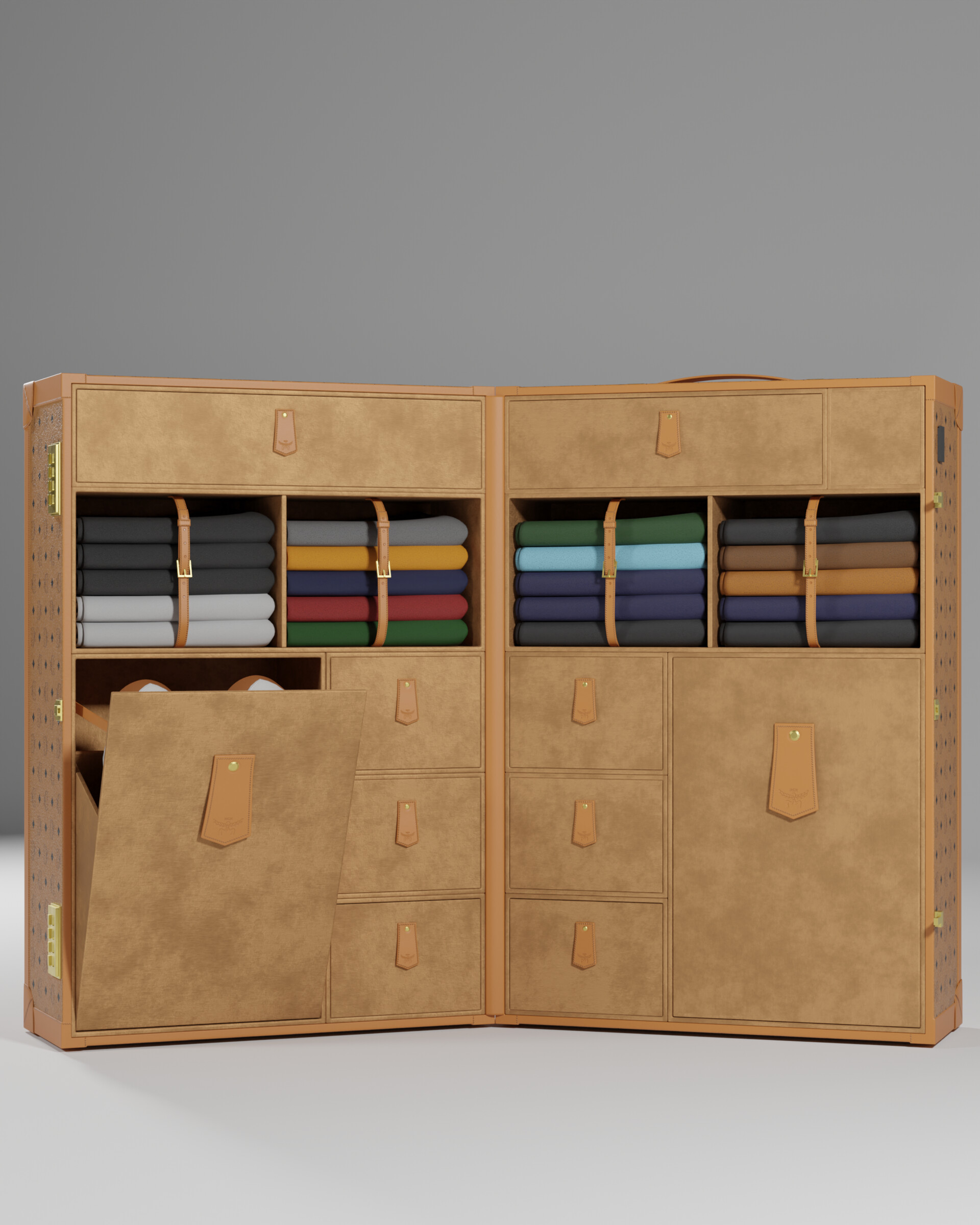 ArtStation - MCM TRAVEL TRUNK CONCEPT