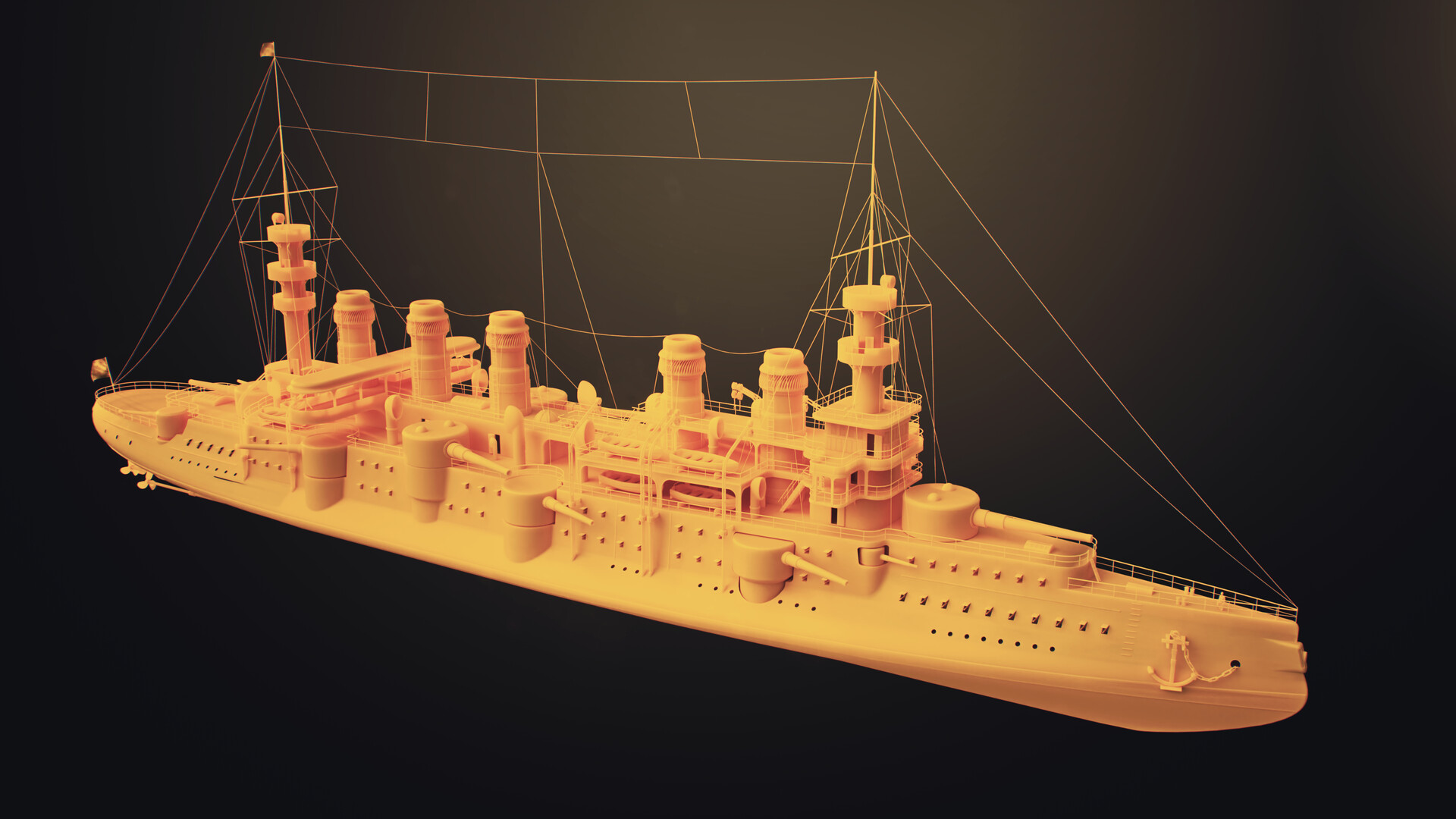 ArtStation - pre dreadnought renders