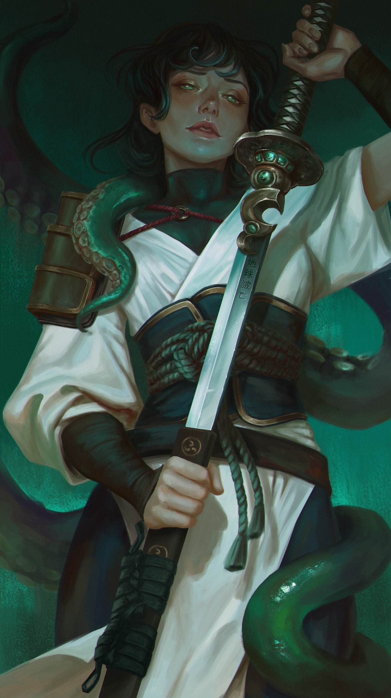 ArtStation - sea samurai