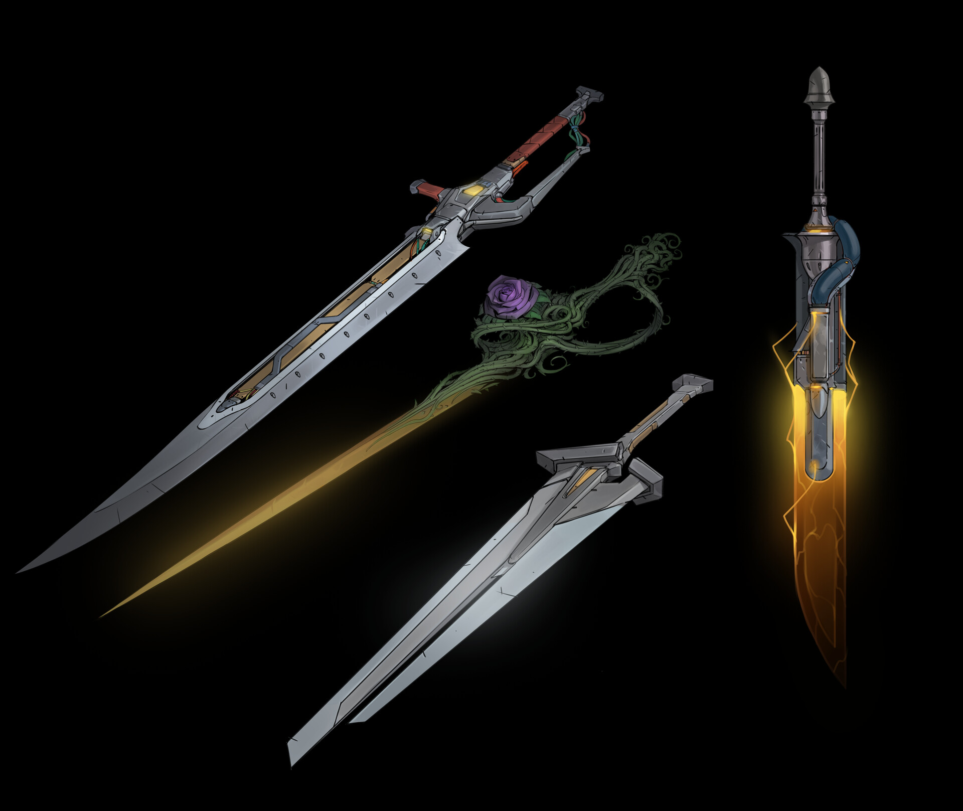 ArtStation - Bonus swords