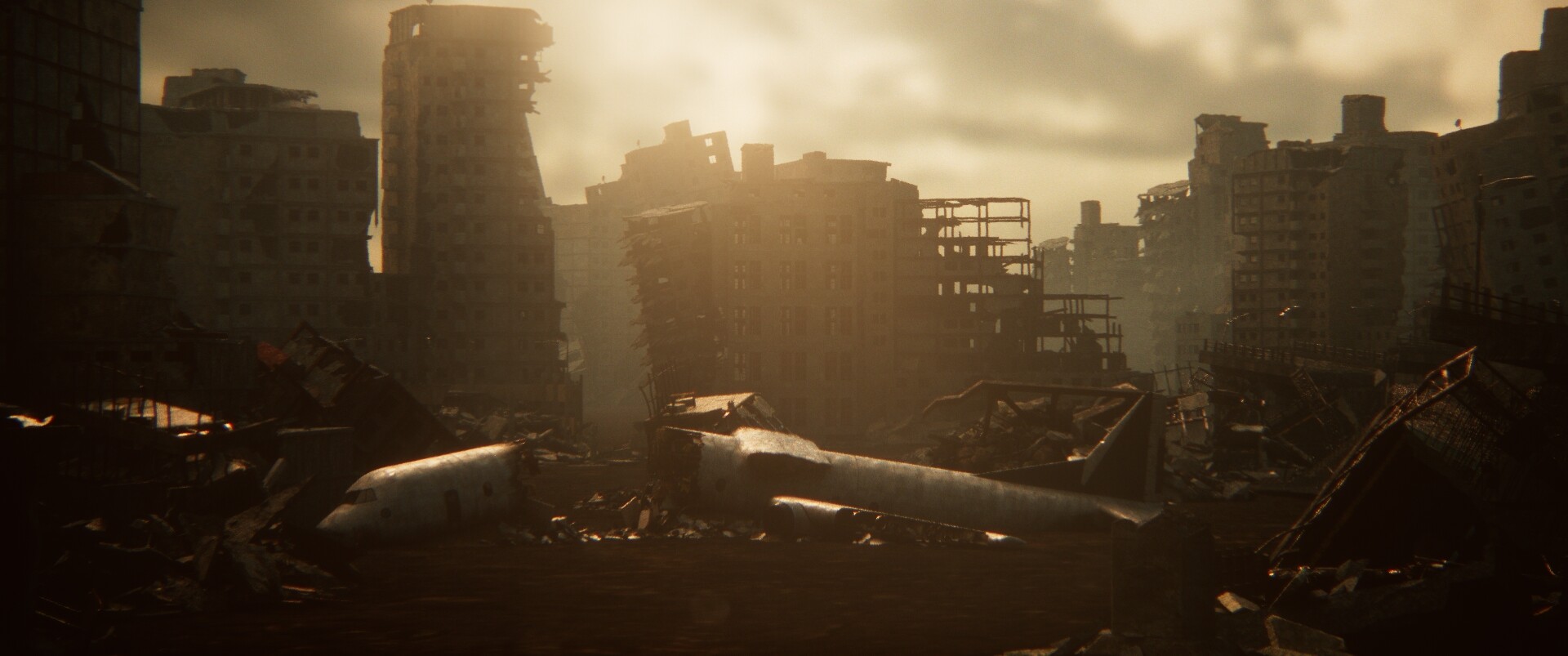 ArtStation - Full CG Environment- Houdini - USD - Nuke - Kitbash Cargo ...