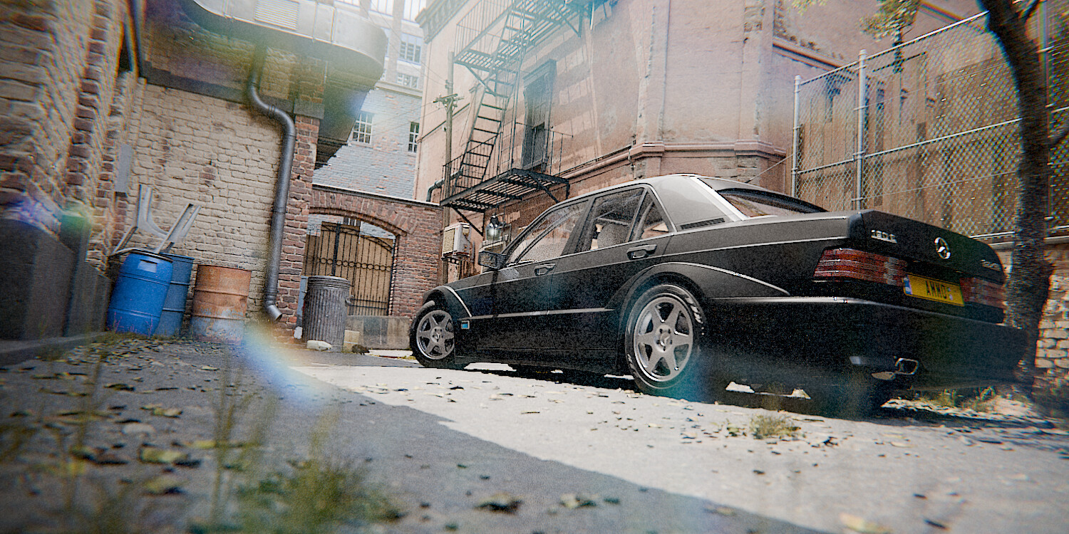 ArtStation - Mercedes Render