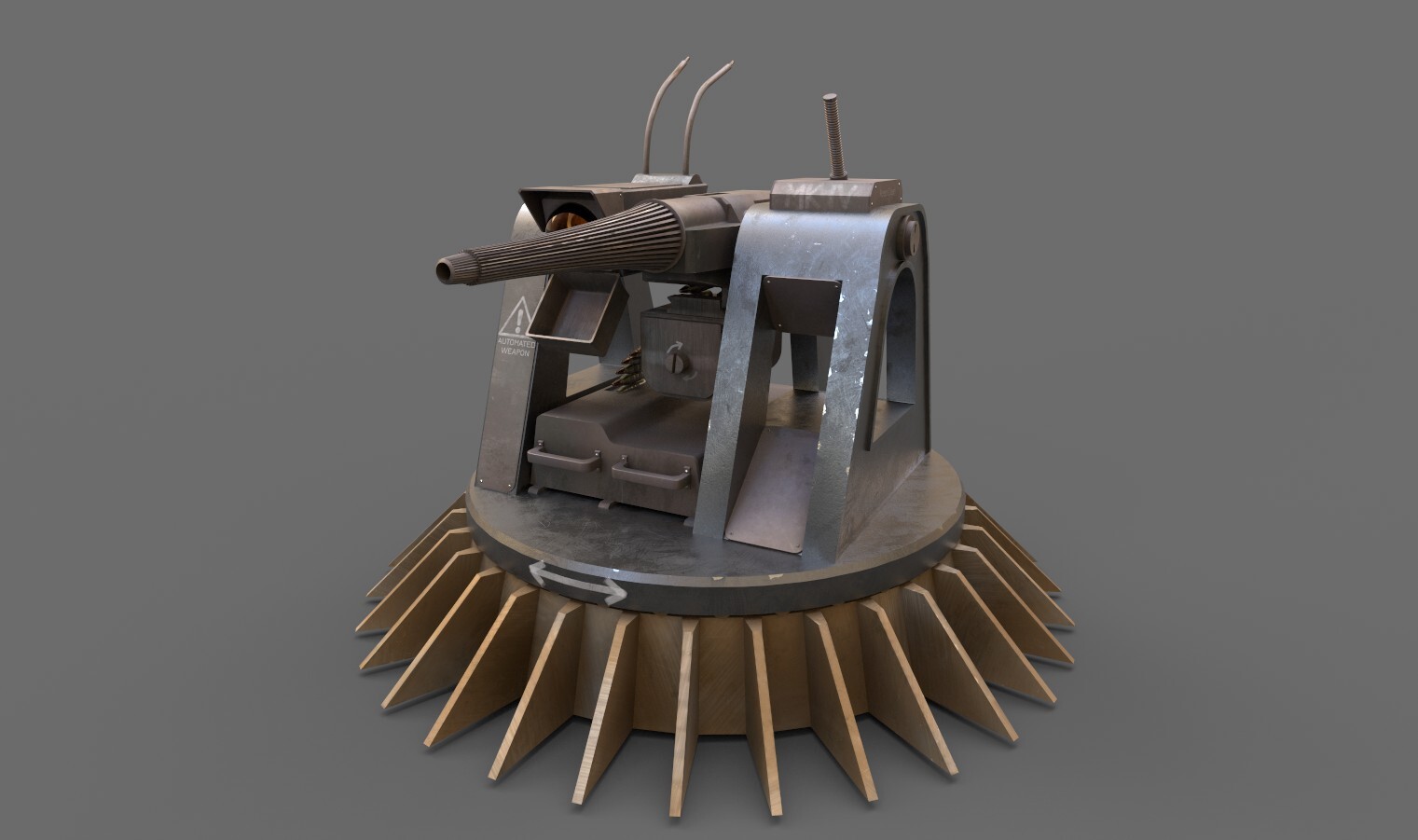 ArtStation - Sentry Gun