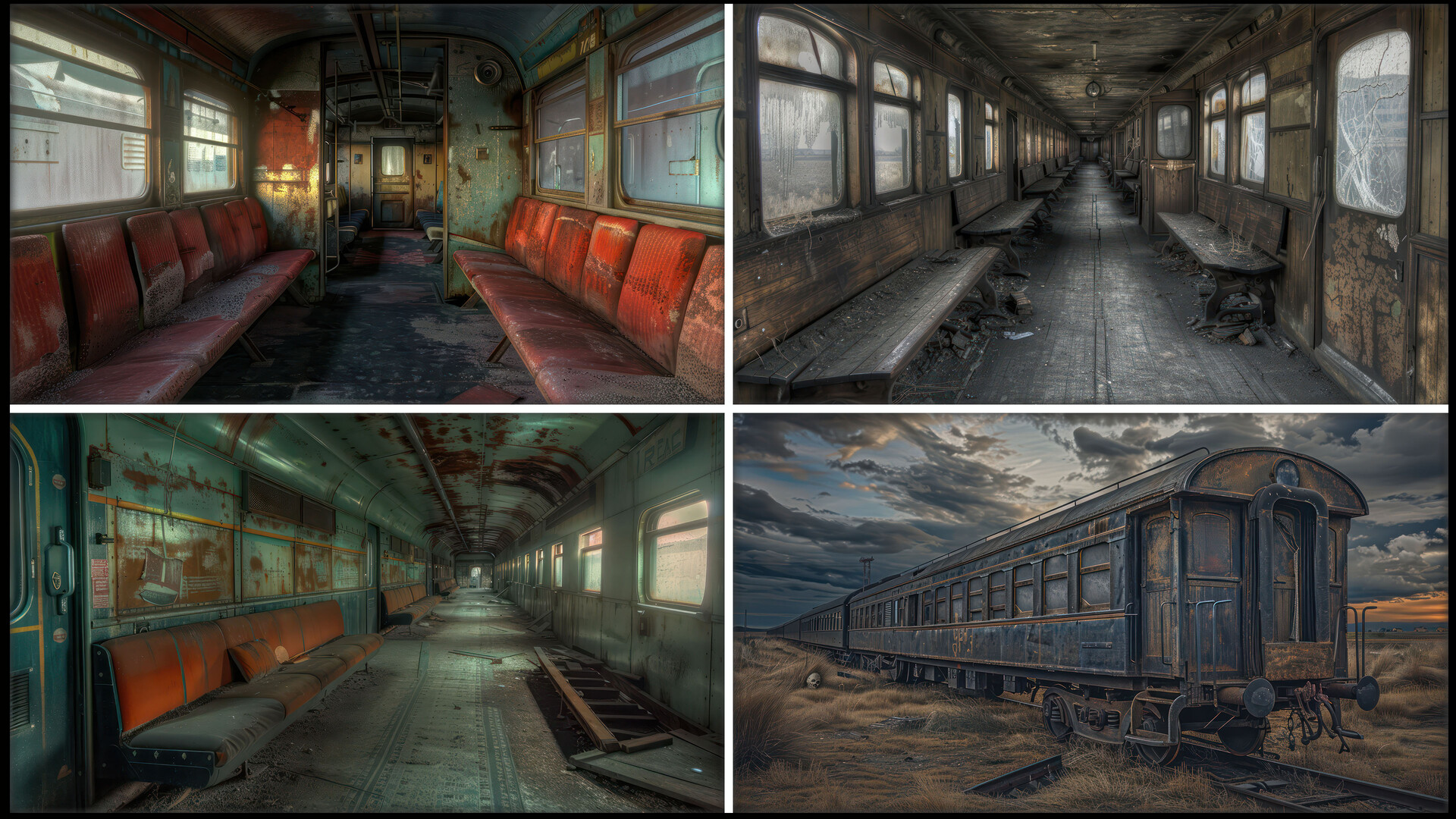 Ferial Concept - 🔹210 Haunted Train - Environment Concept Reference ...