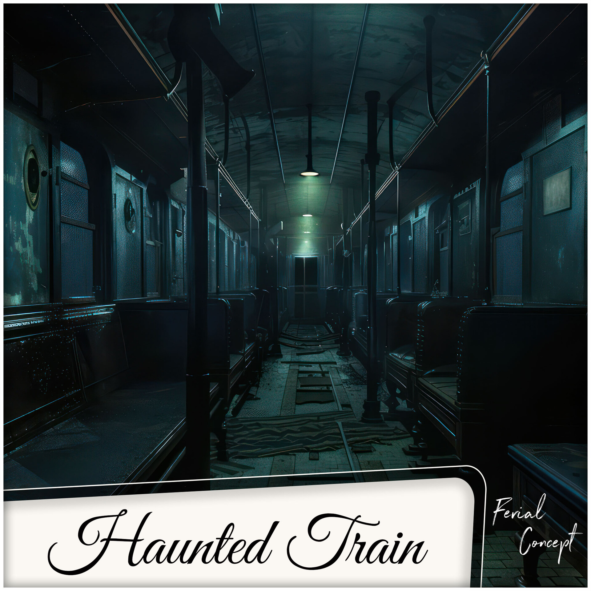 Ferial Concept - 🔹210 Haunted Train - Environment Concept Reference ...