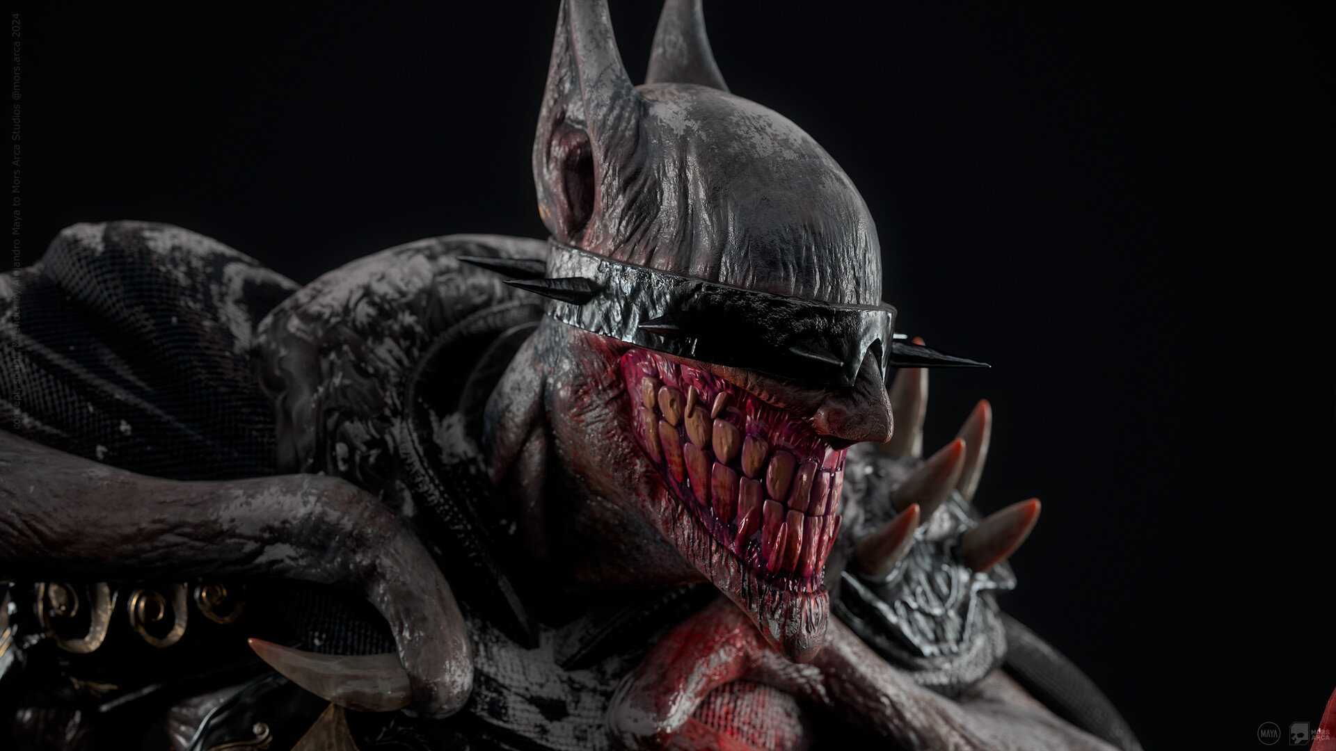 demon batman wallpaper