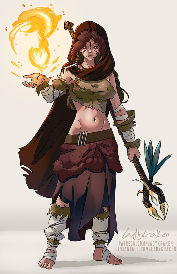 ArtStation - The Savage Fire Within - Commissions OPEN