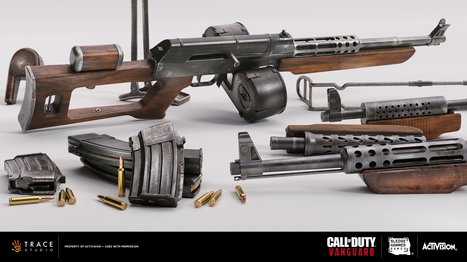 Aleksandr Illarionov - In-game Weapon asset for Call of Duty: Vanguard