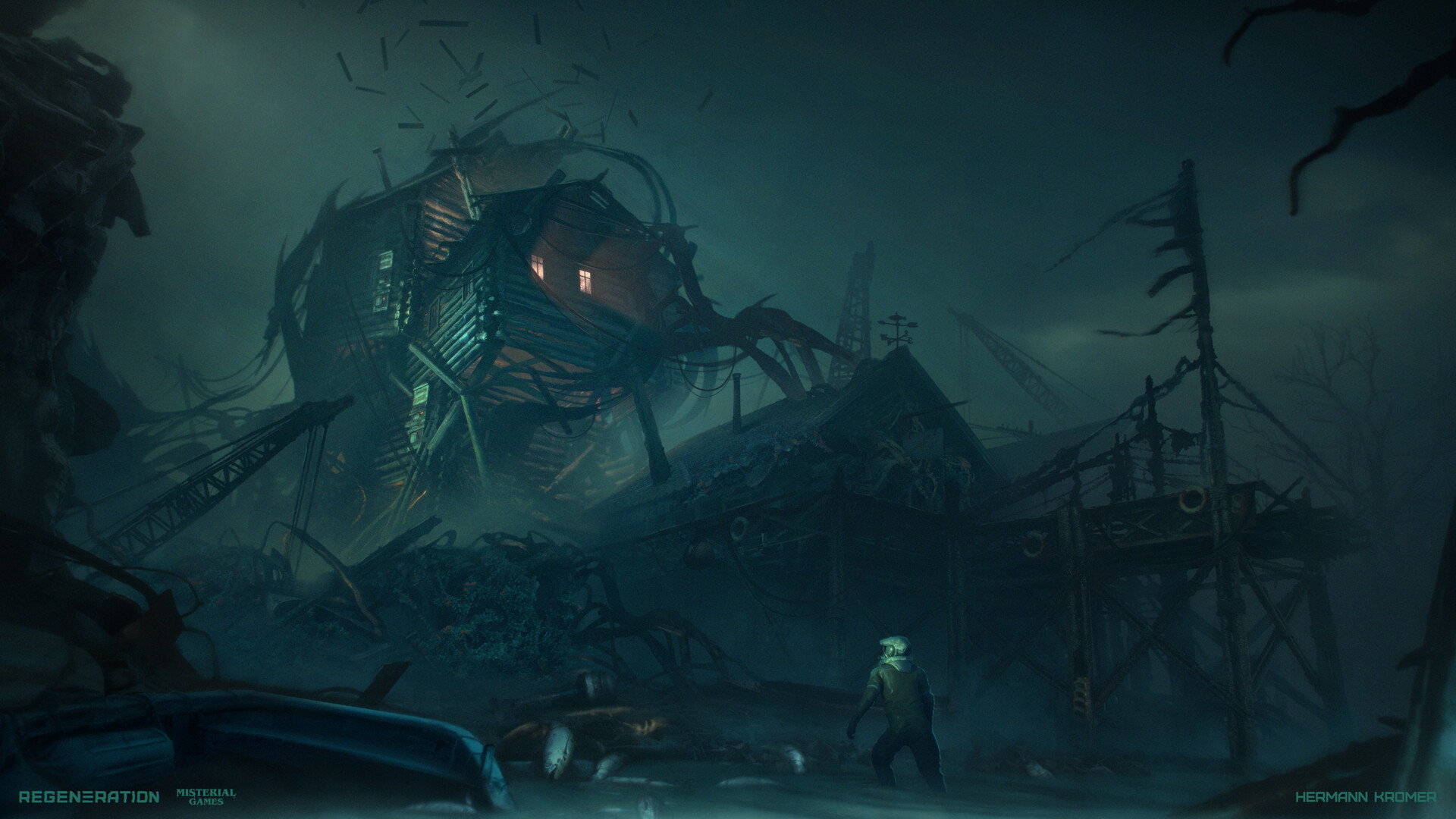 hermann-kromer-regen-village-1.jpg (1920×1080)-花瓣网