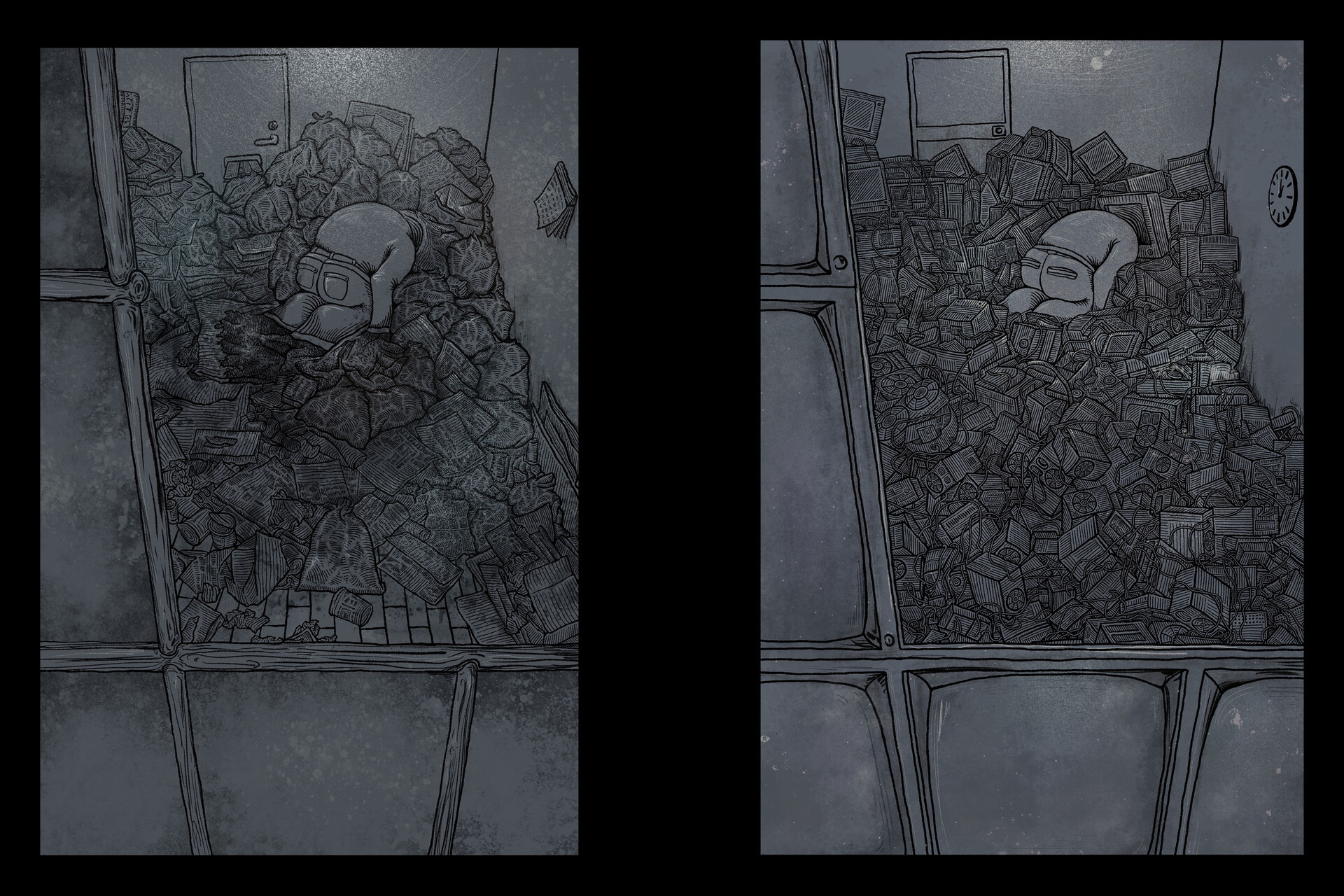 ArtStation - Dying alone