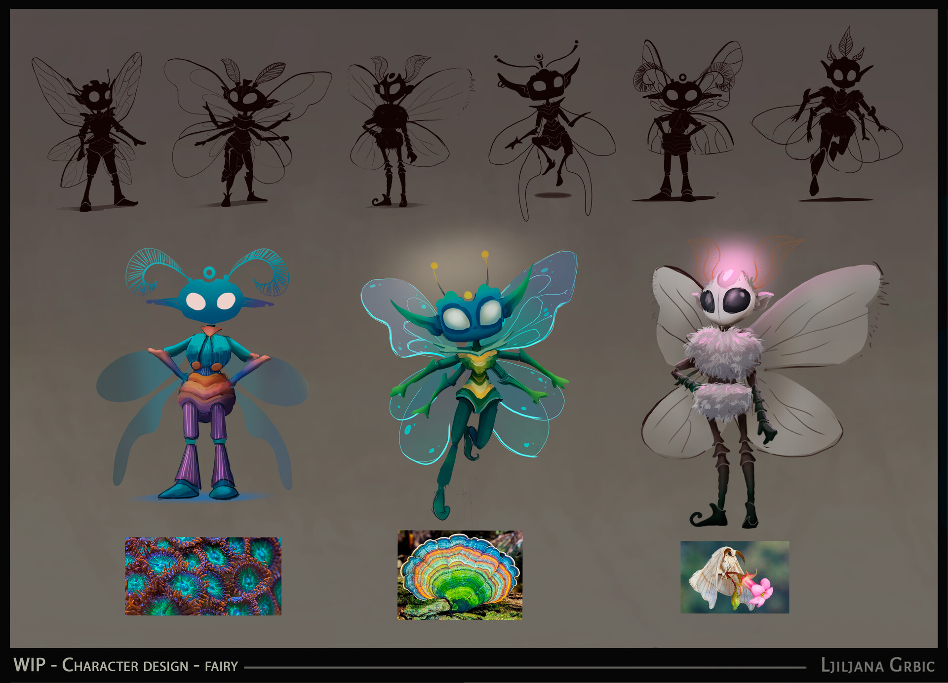 ArtStation - WIP - Character designs