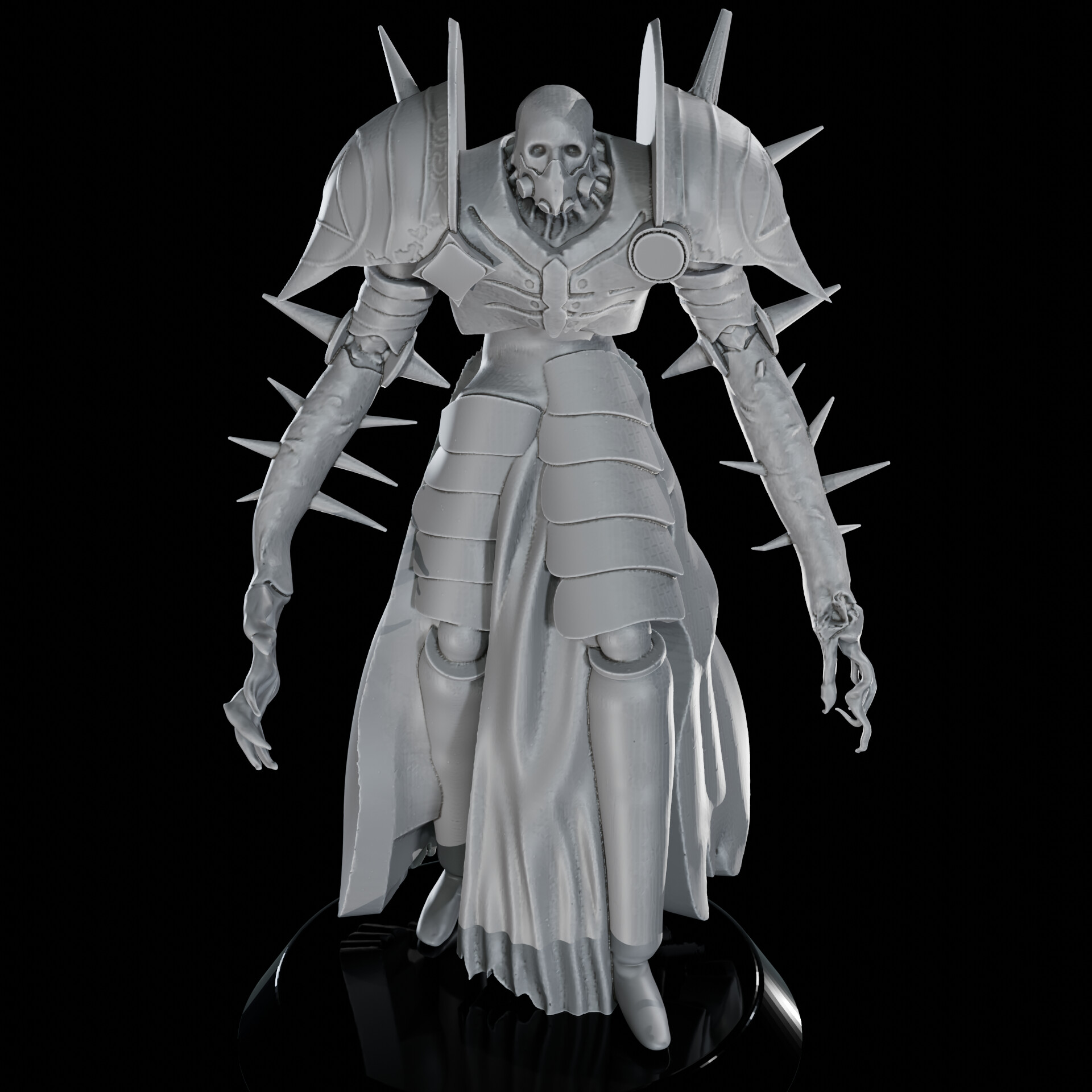 ArtStation - Goetic Warlock - 3D Print Miniature Model