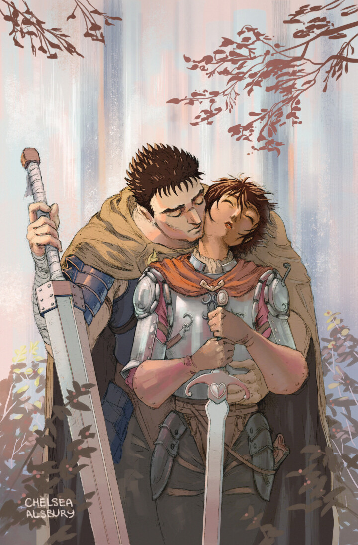 ArtStation - Fan art - Guts and Casca